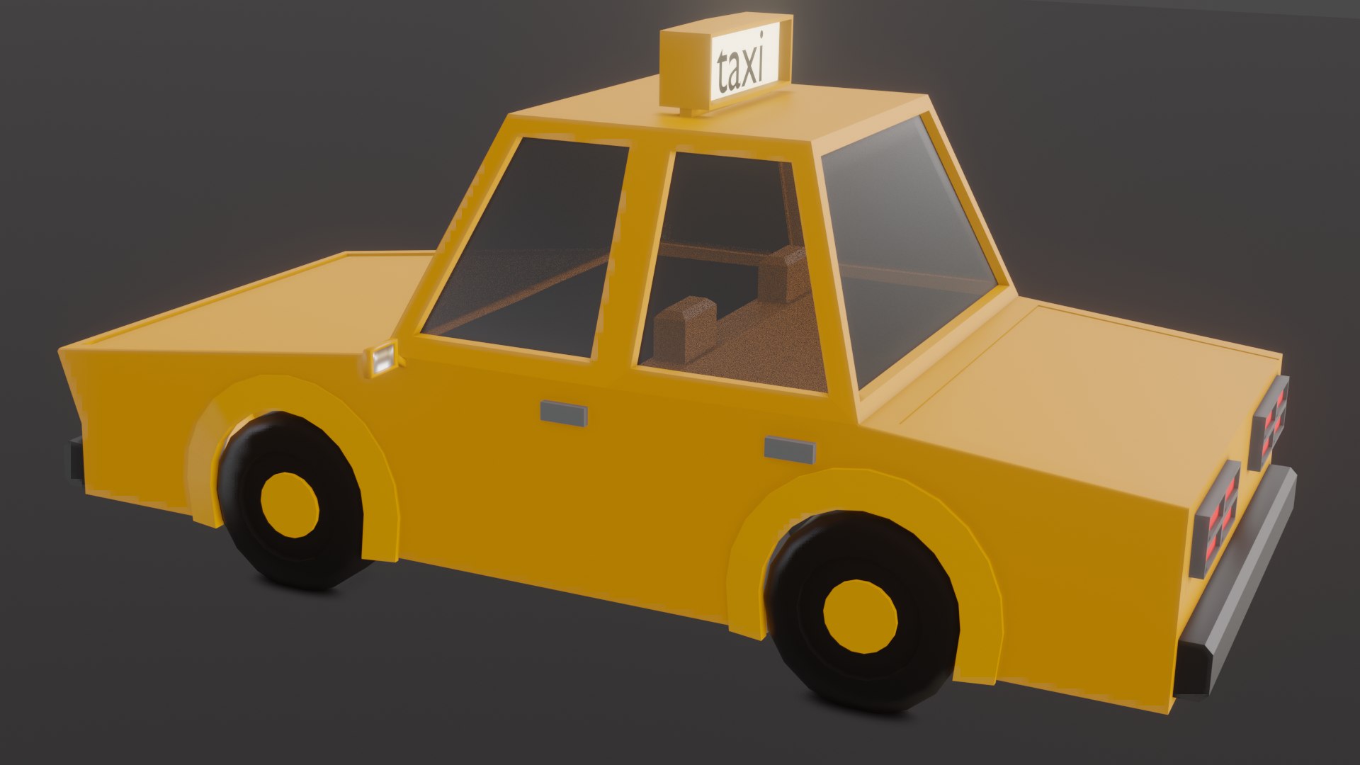 Free 3D Model Taxi - TurboSquid 1992031