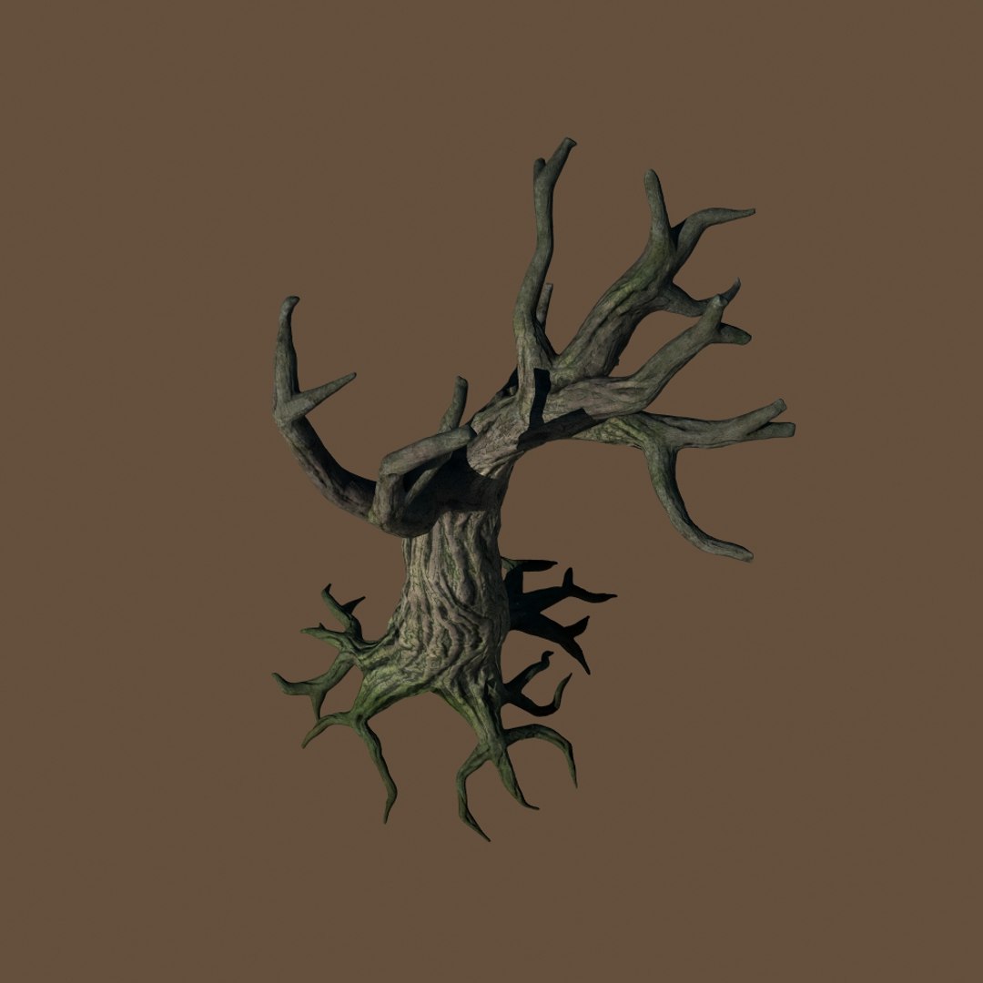 Spooky Tree 3d Model