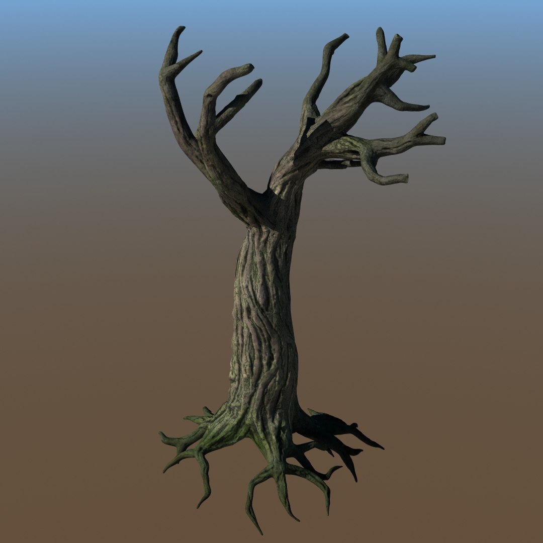 Spooky Tree 3d Model
