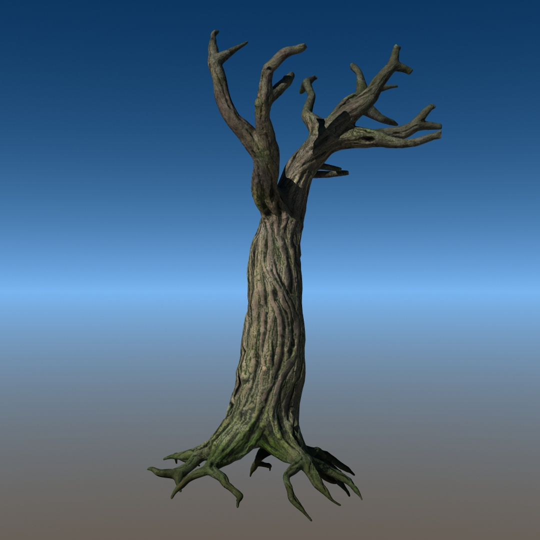 Spooky Tree 3d Model