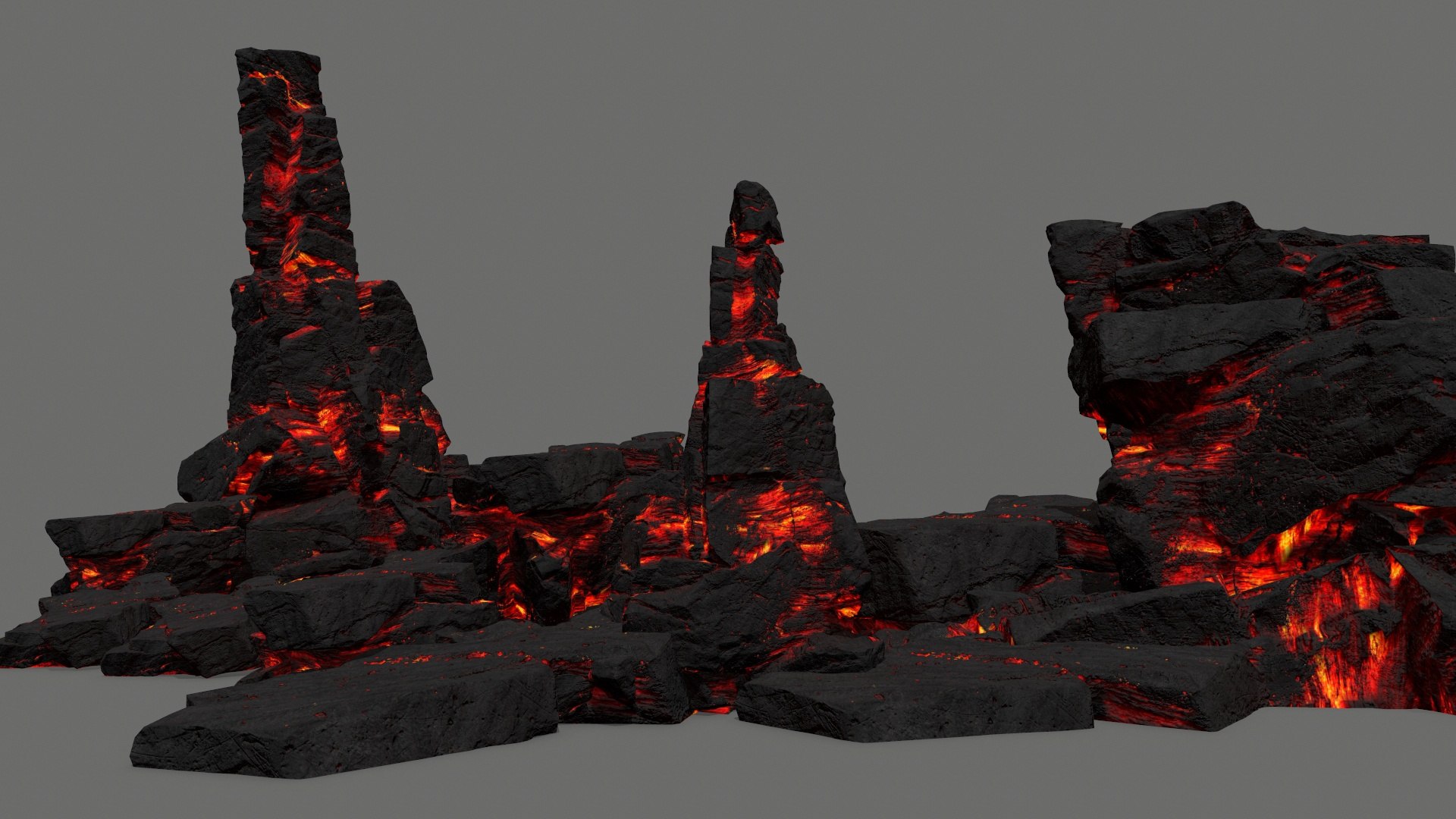 3D Lava Rock - TurboSquid 2140197