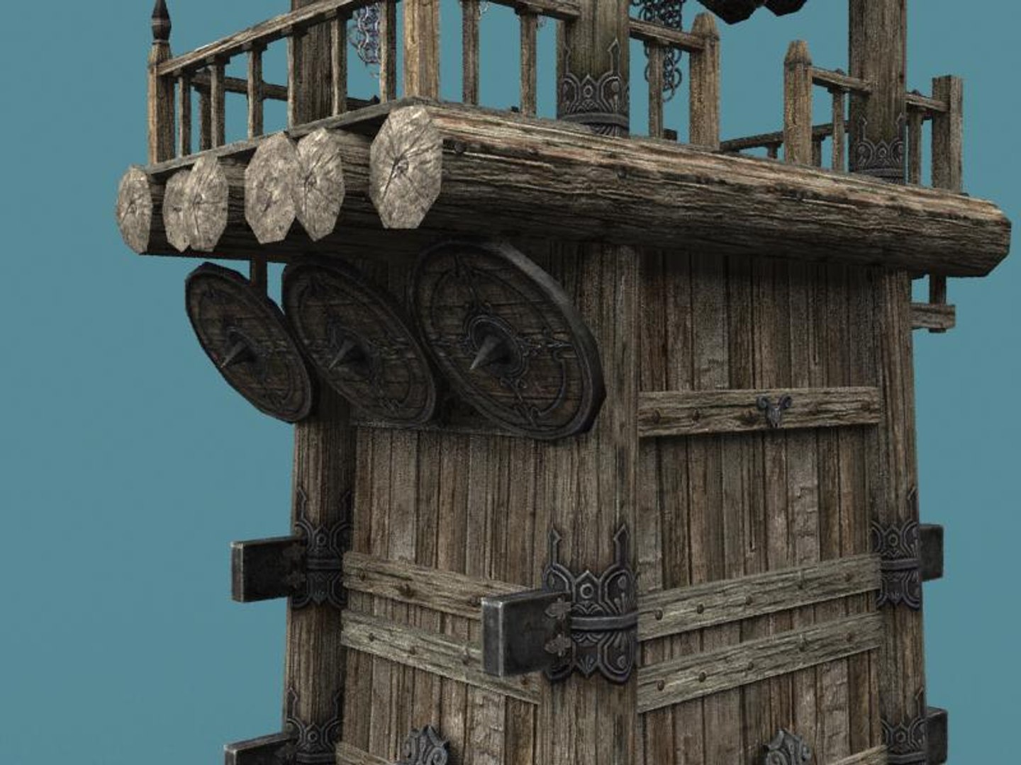watchtower 3d model