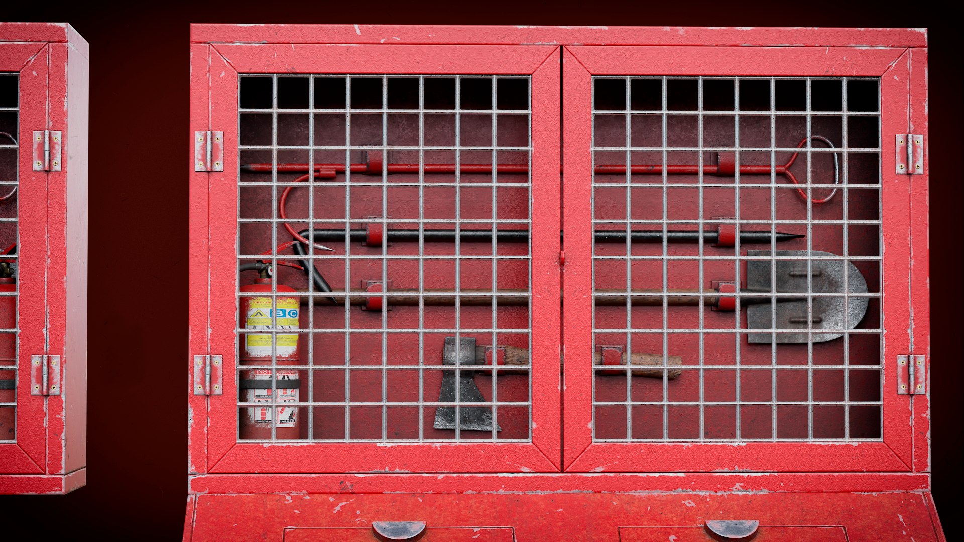 3D Fire Equipment Collection Realtime Model - TurboSquid 2214237