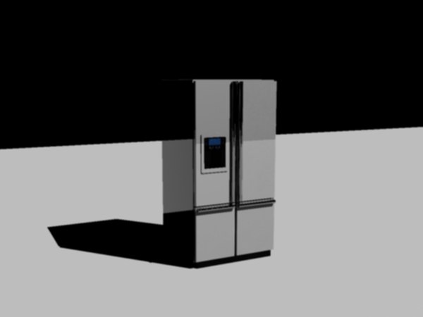 refrigerator samsung 3d max