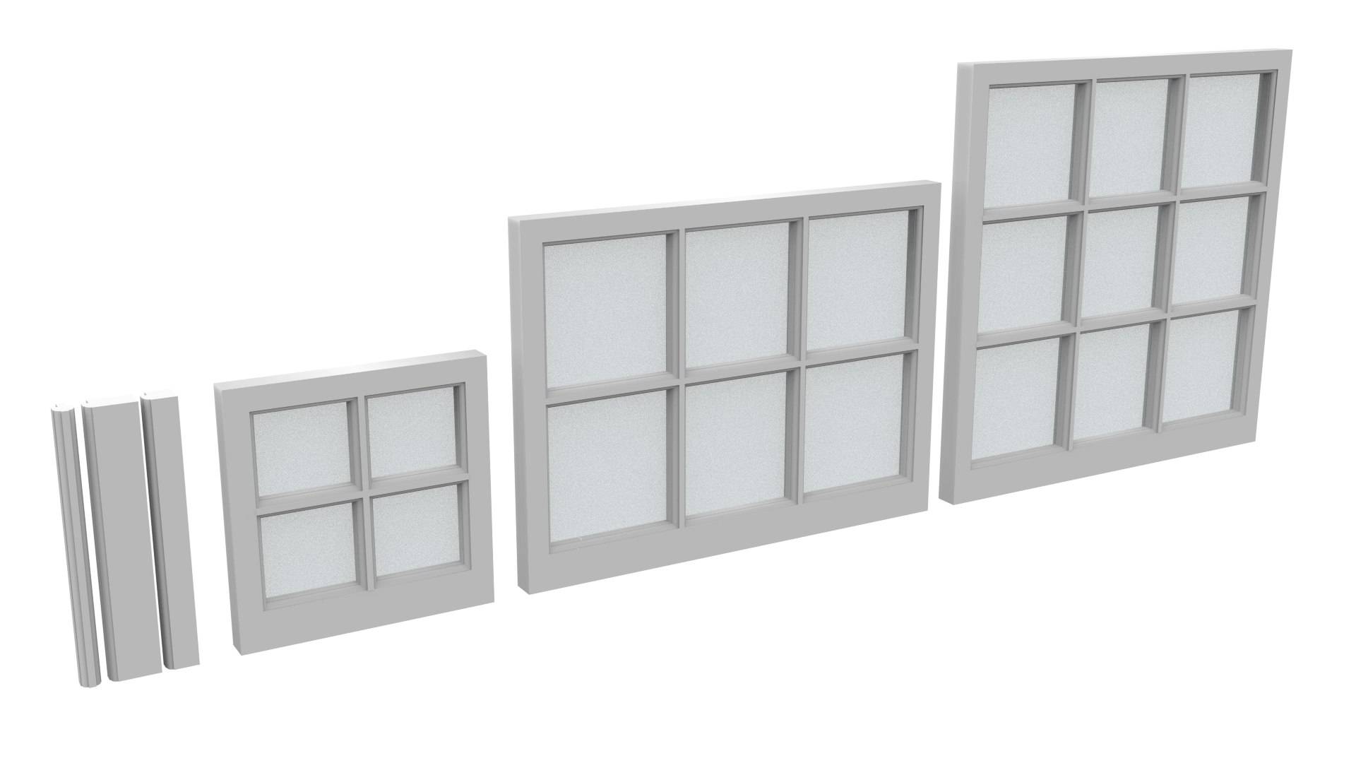 3D Window Framework Model - TurboSquid 2025715