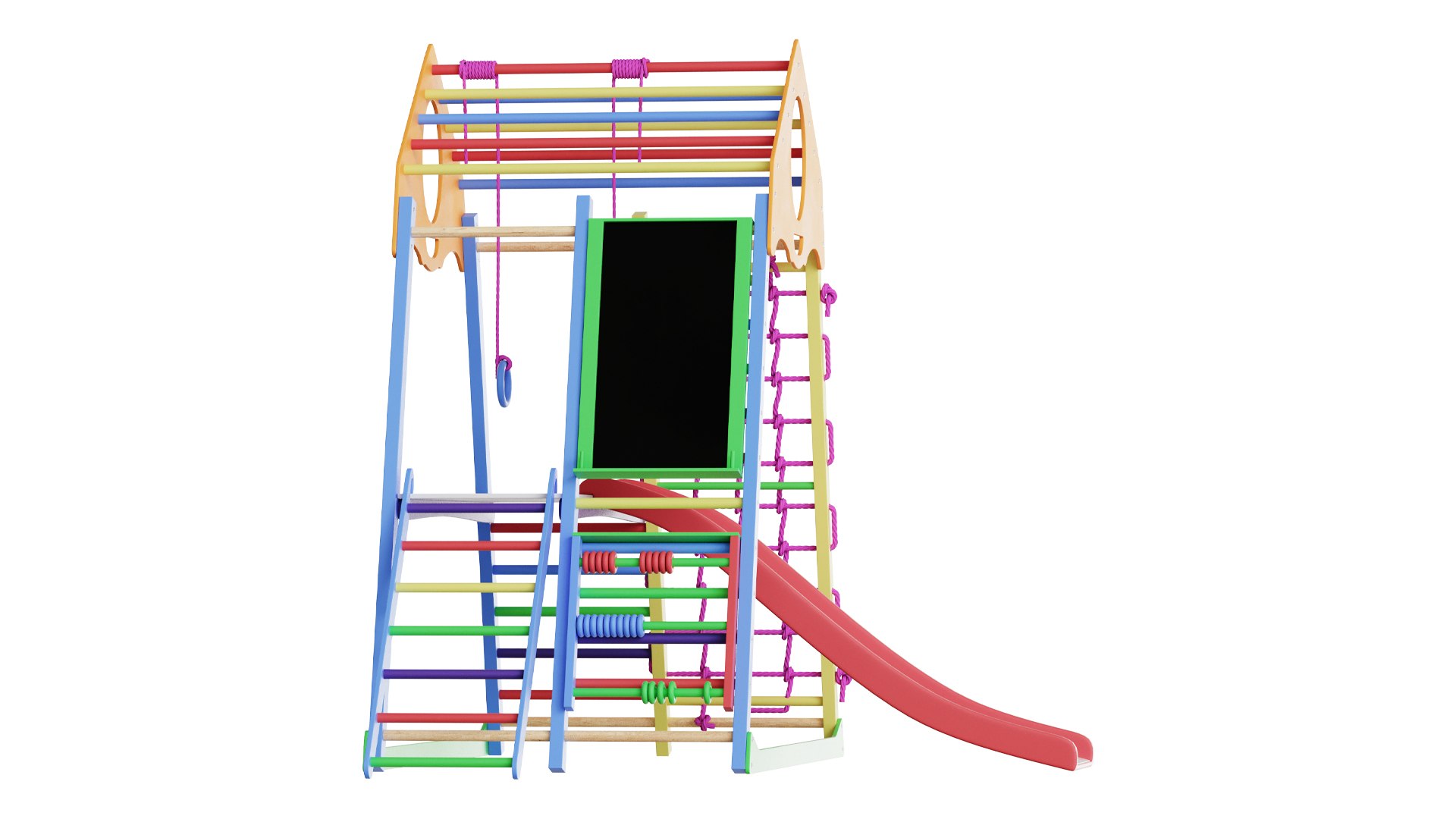 3D Childrens Sports Kit KindWood Color Plus 3 - TurboSquid 2511558