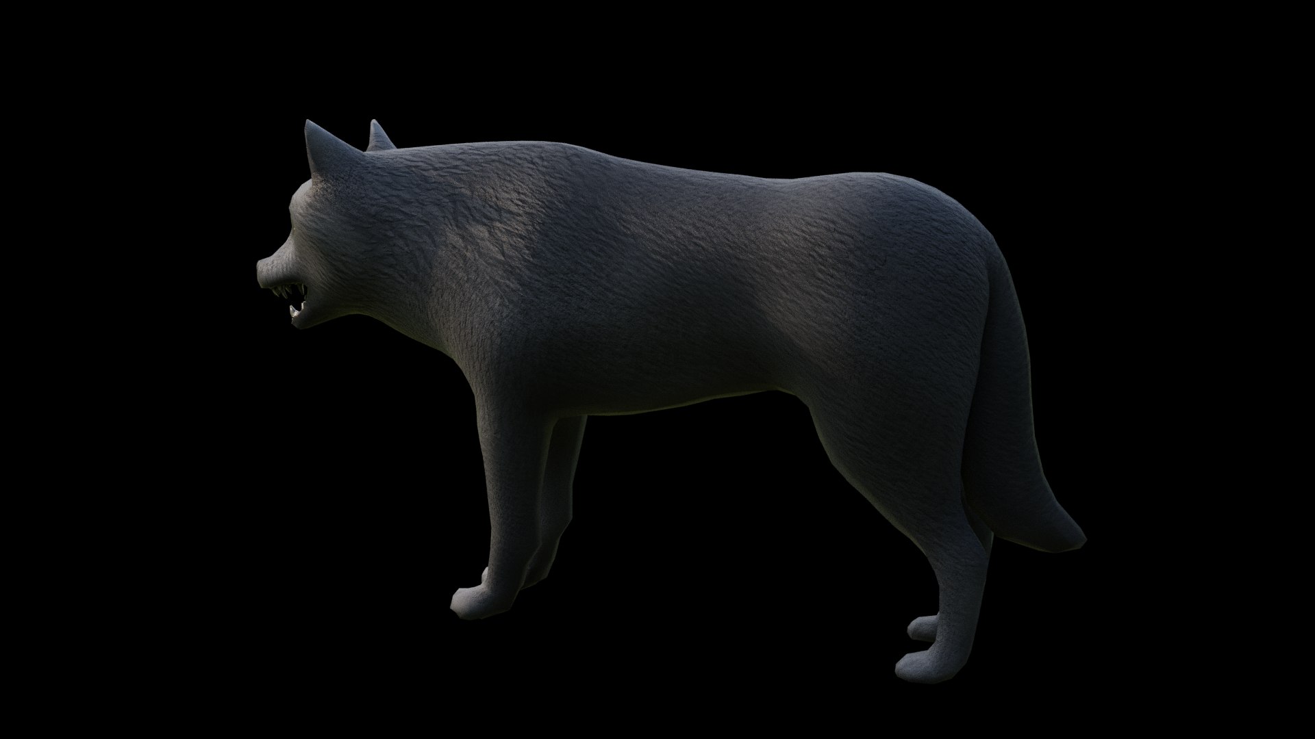 3D Wolf - TurboSquid 2187512