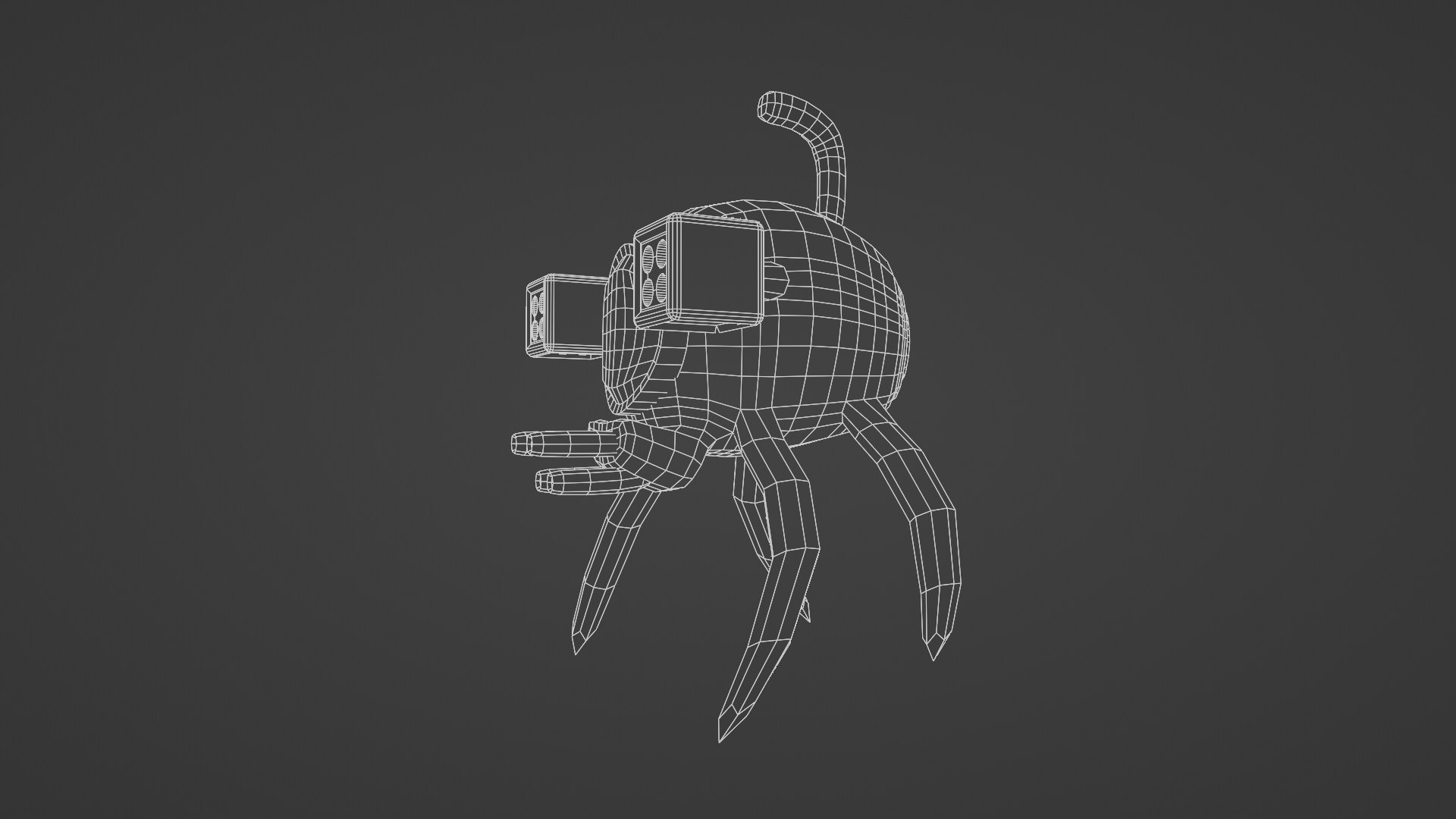 3D Mini Fighting Robot - TurboSquid 1953251
