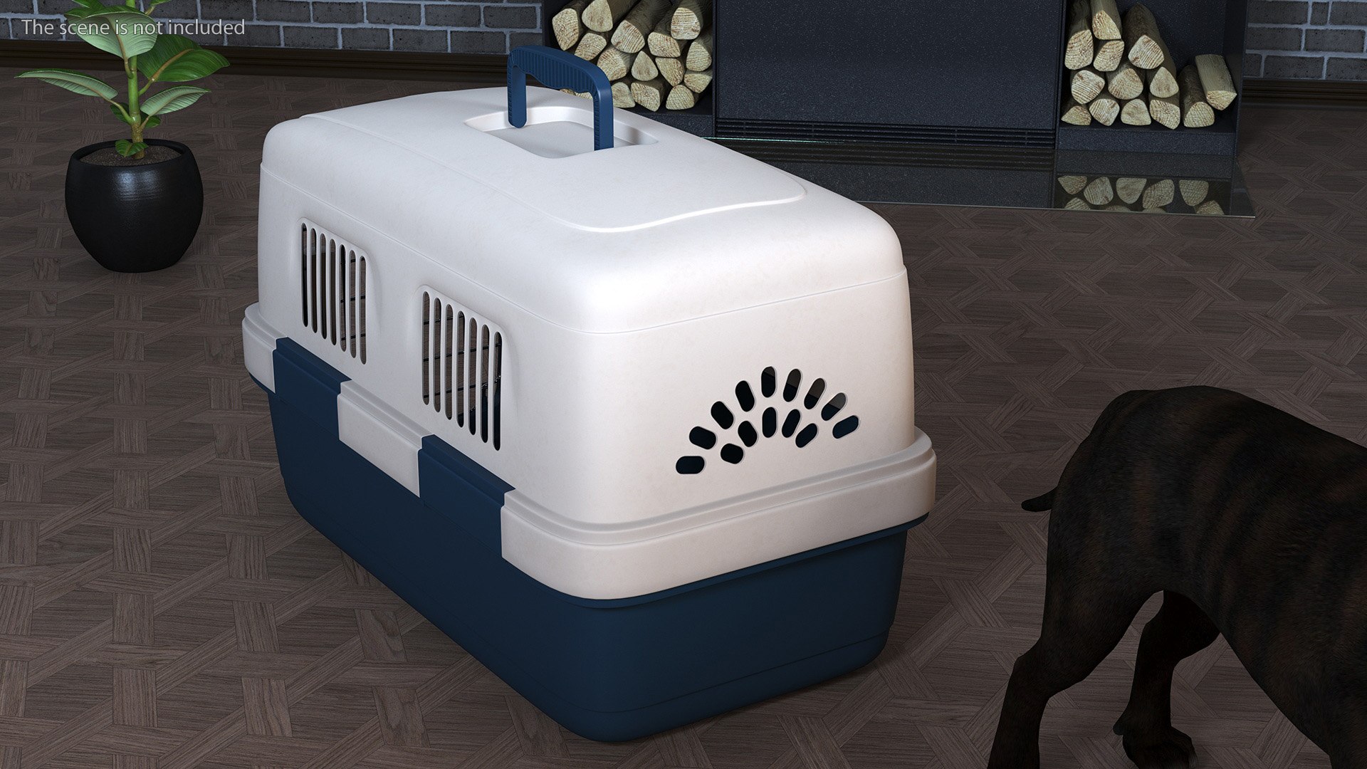 Plastic Dog Kennel 3D - TurboSquid 2140993