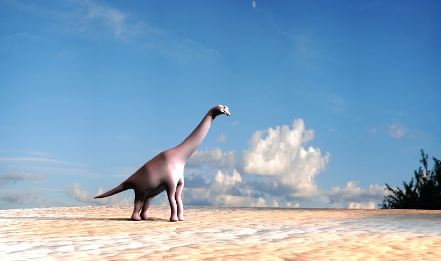Brachiosaur 3d Model