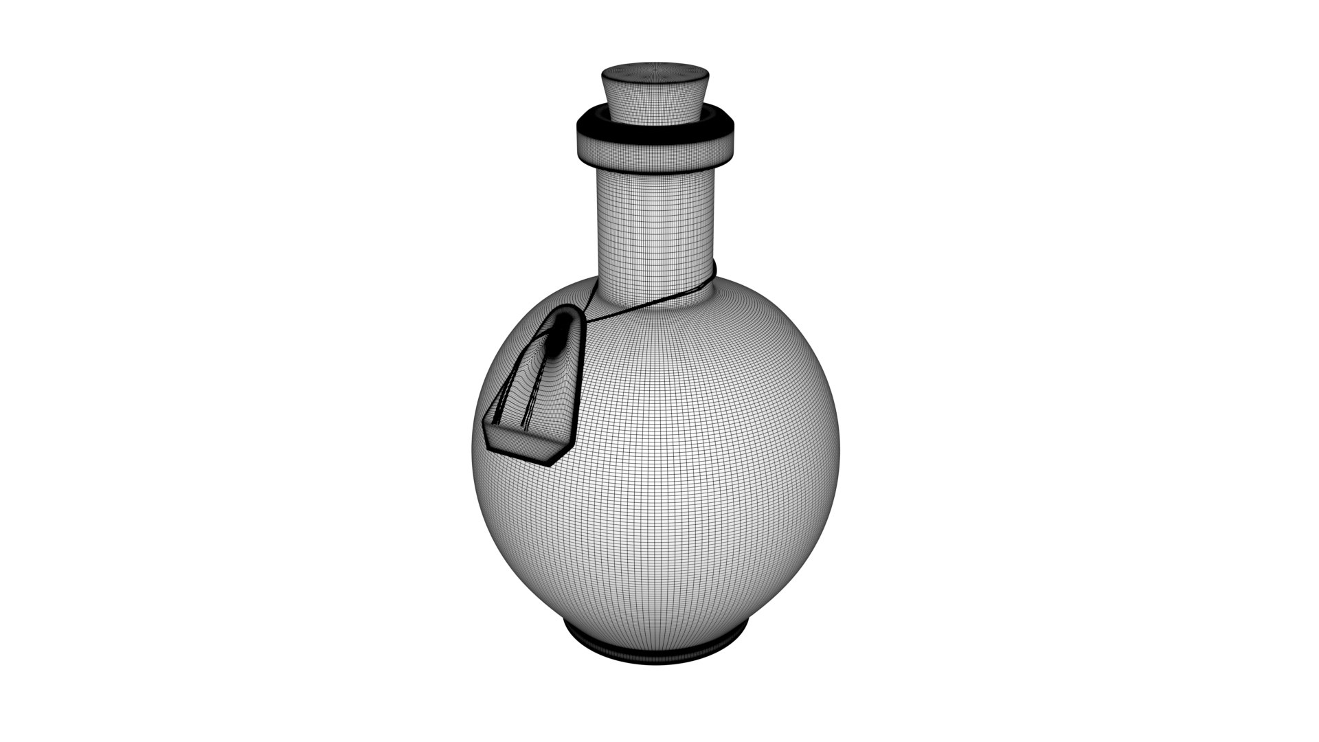 Glass Bottle Potion 3D Model - TurboSquid 1651011