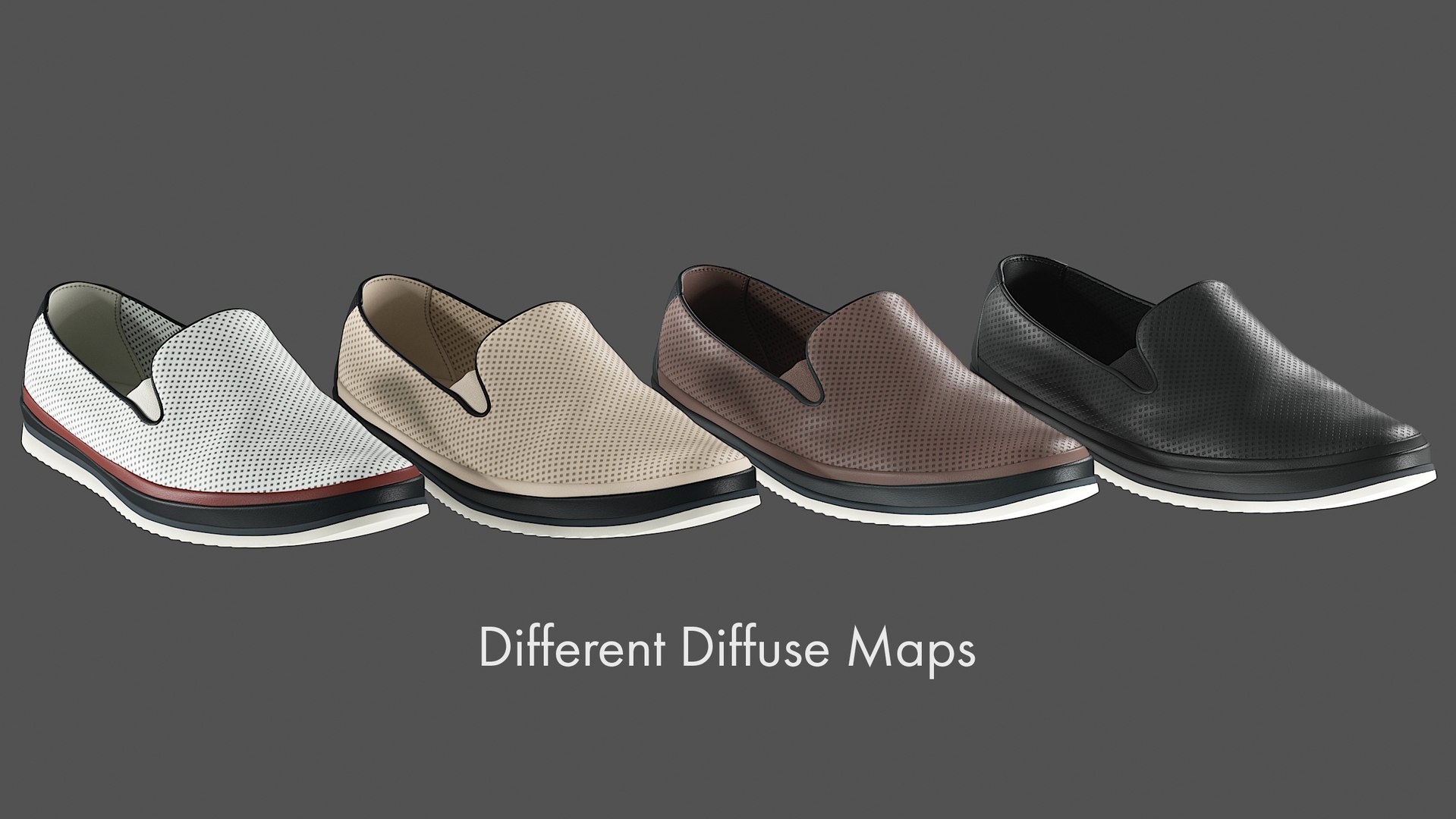 3D realistic shoes 35 collections - TurboSquid 1647327