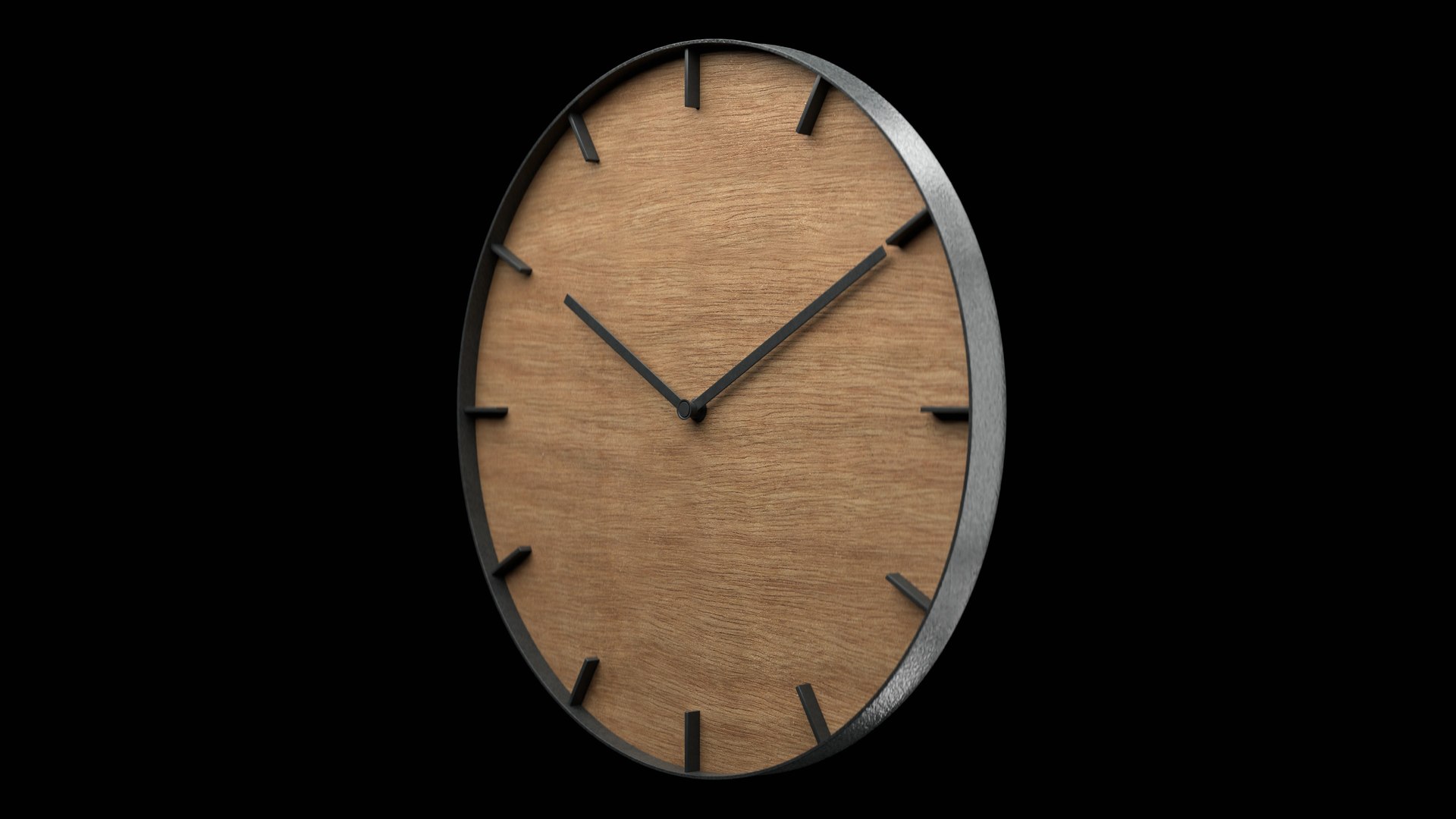 3D Minimalistic Wall Clock Model - TurboSquid 2106708