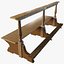 3D Church pew model - TurboSquid 2117357