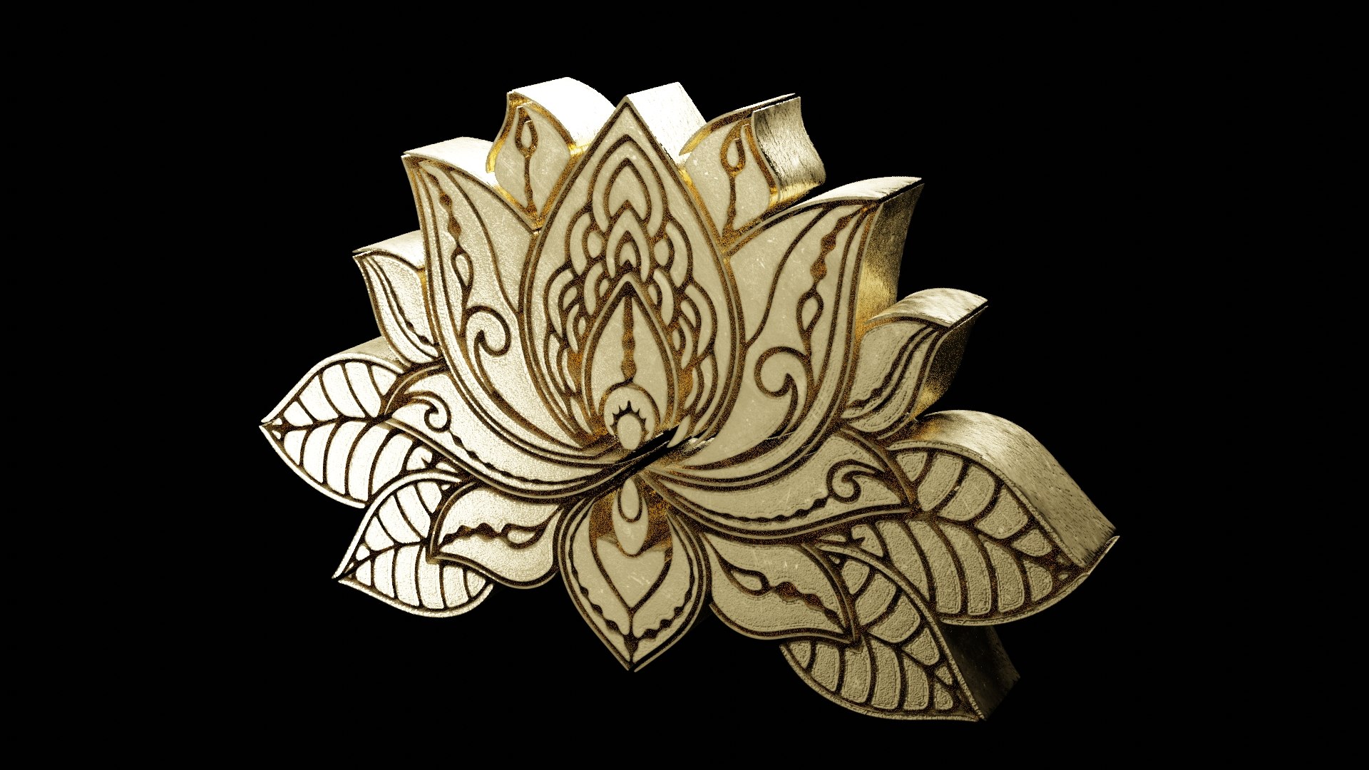 Mandala pattern 3D model - TurboSquid 2121211