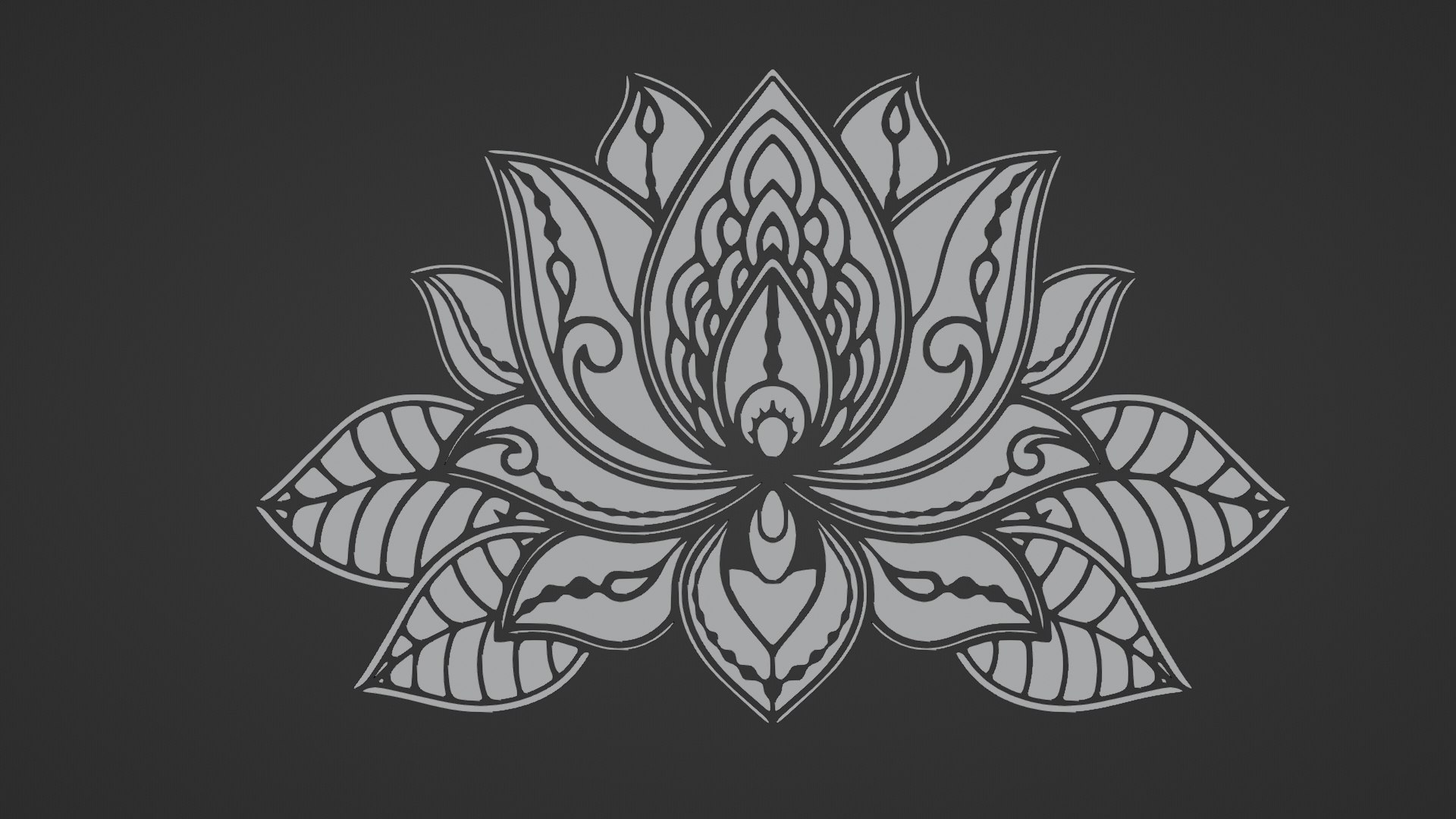Mandala pattern 3D model - TurboSquid 2121211