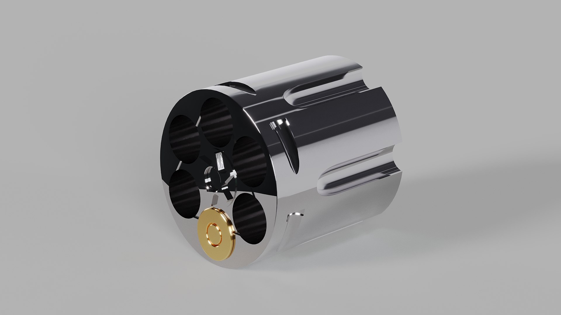 3D Russian Roulette - Gun Cylinder - TurboSquid 2335901