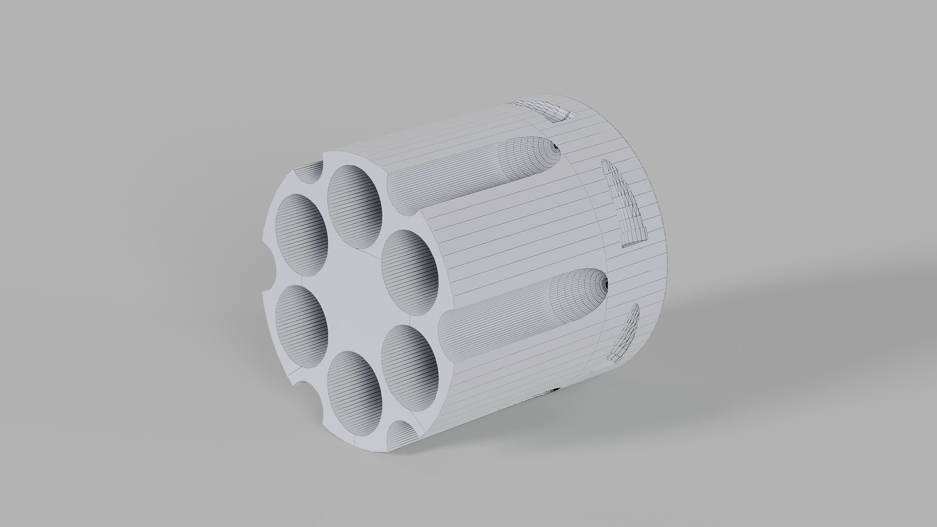 3D Russian Roulette - Gun Cylinder - TurboSquid 2335901