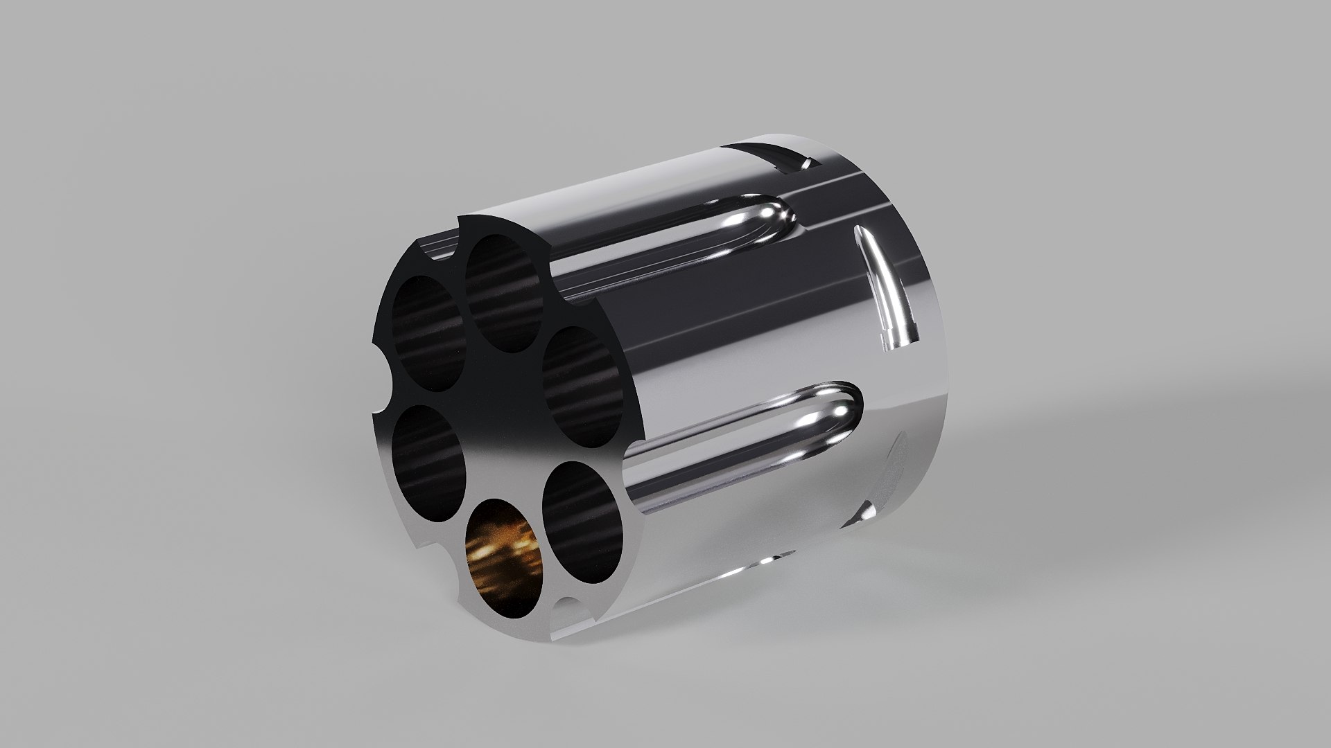3D Russian Roulette - Gun Cylinder - TurboSquid 2335901
