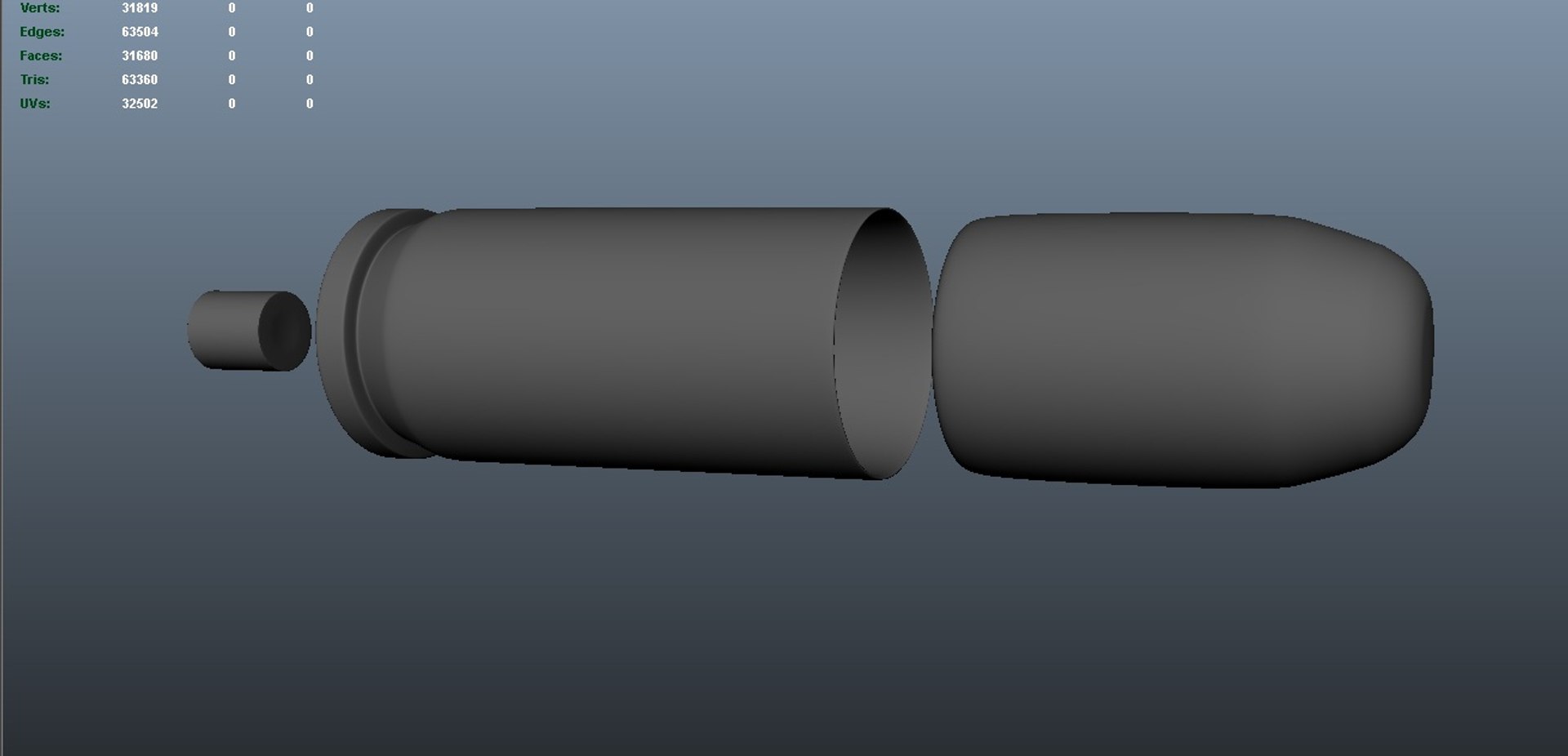 Maya Primer Bullet Casing