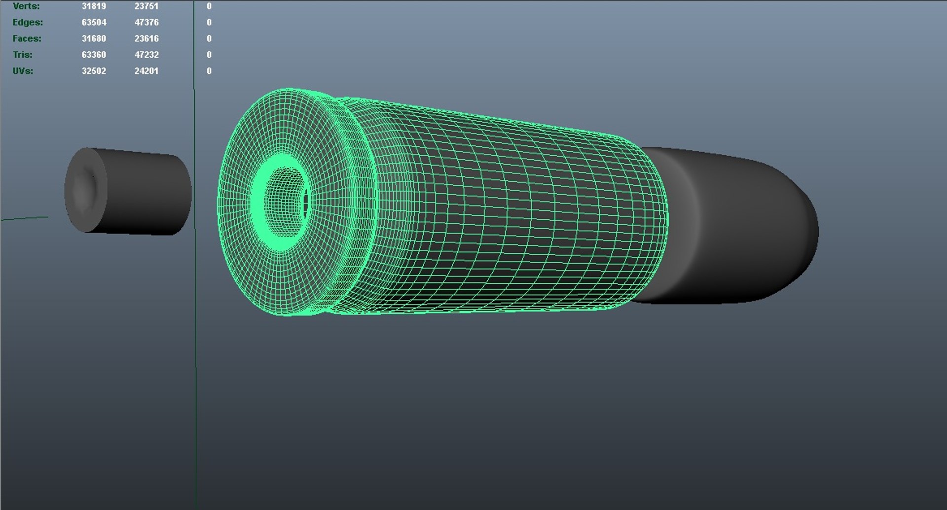 Maya Primer Bullet Casing