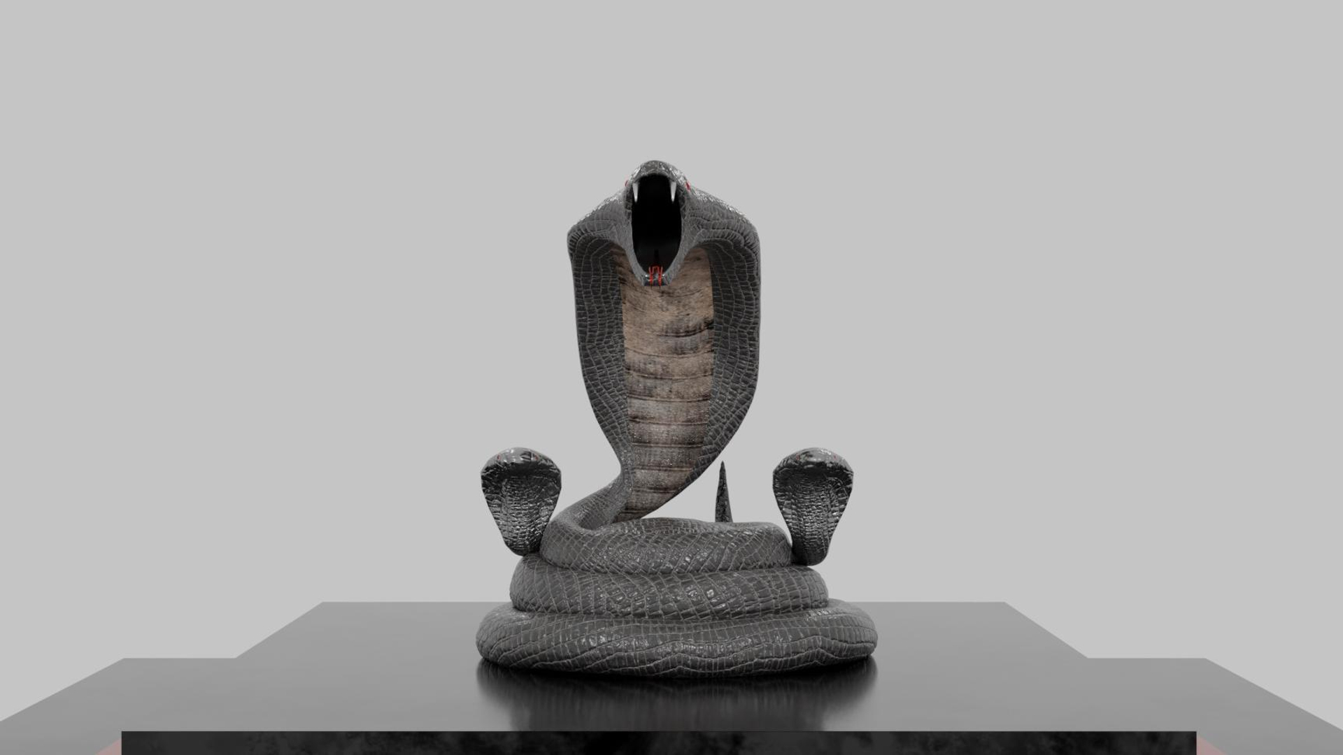 3D FANTASY SNAKE THRONE LOWPOLY PBR 3D MODEL - TurboSquid 1912659