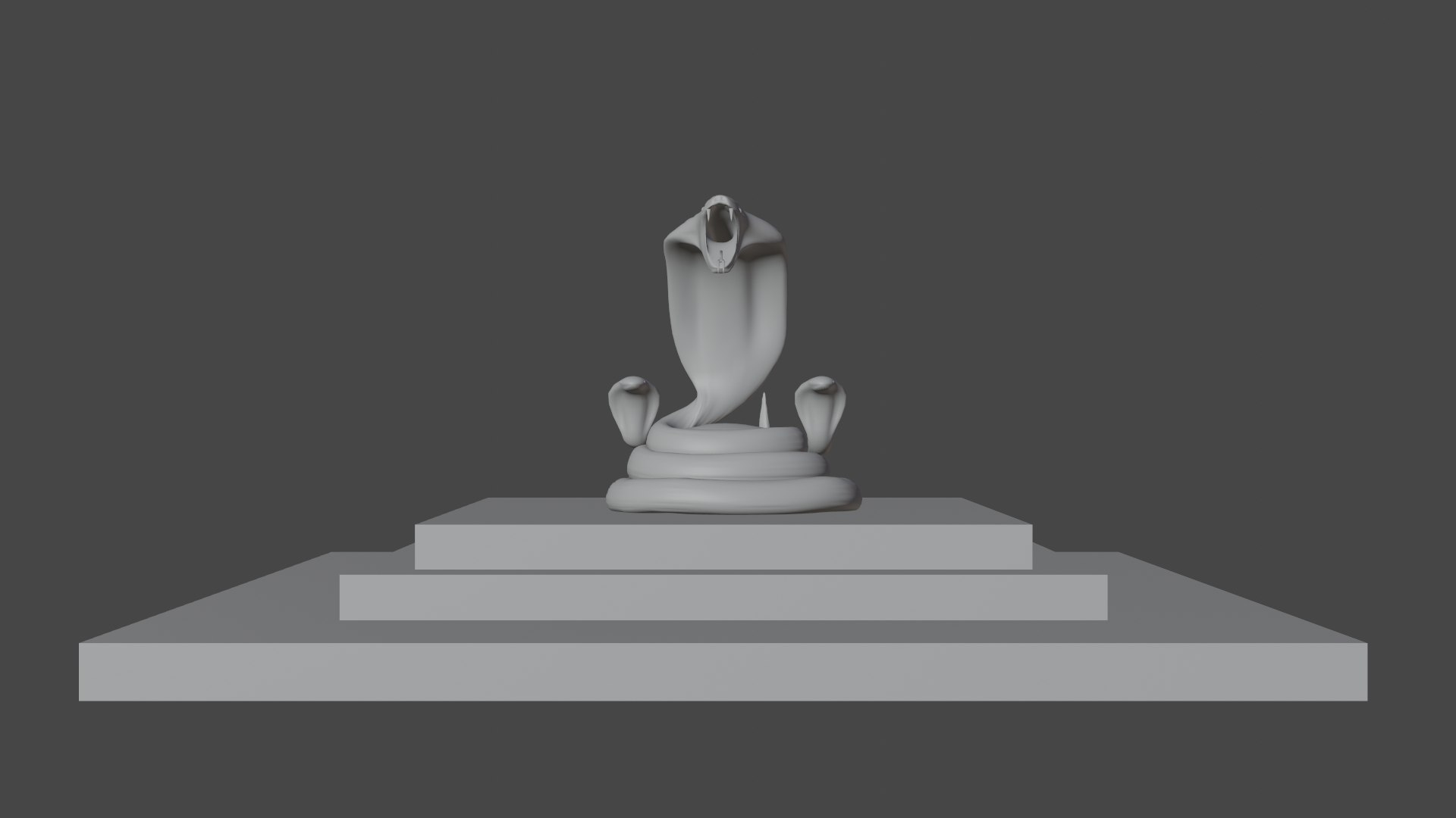 3D FANTASY SNAKE THRONE LOWPOLY PBR 3D MODEL - TurboSquid 1912659