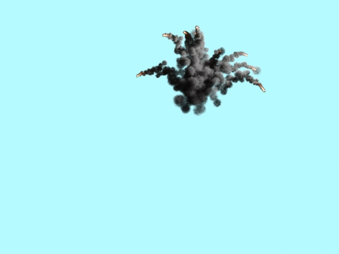 3ds Afterburn Midair Explosion