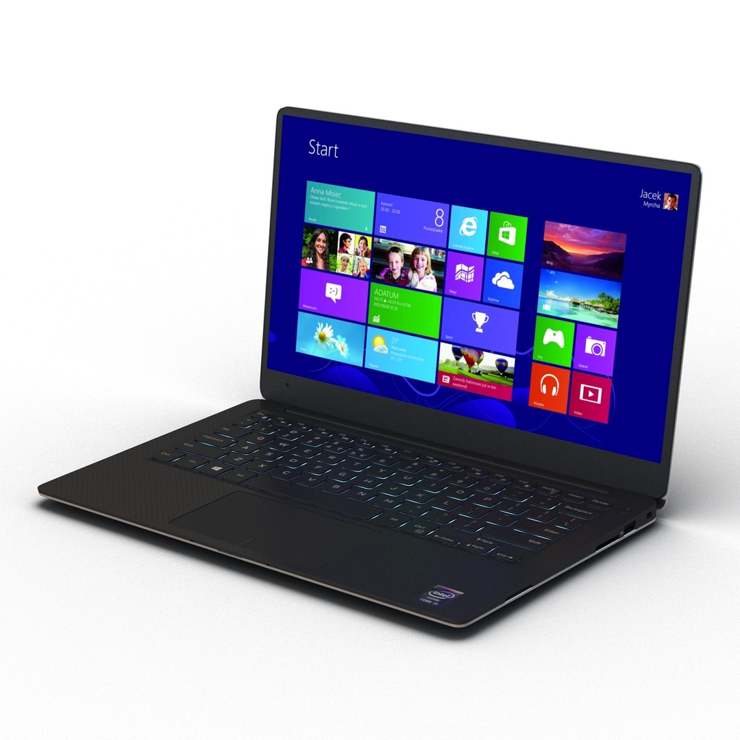 3d Generic Laptop 6