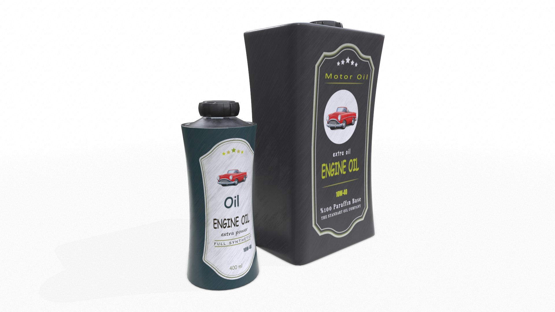 3D Cartoon Oil Can Model - TurboSquid 1776806