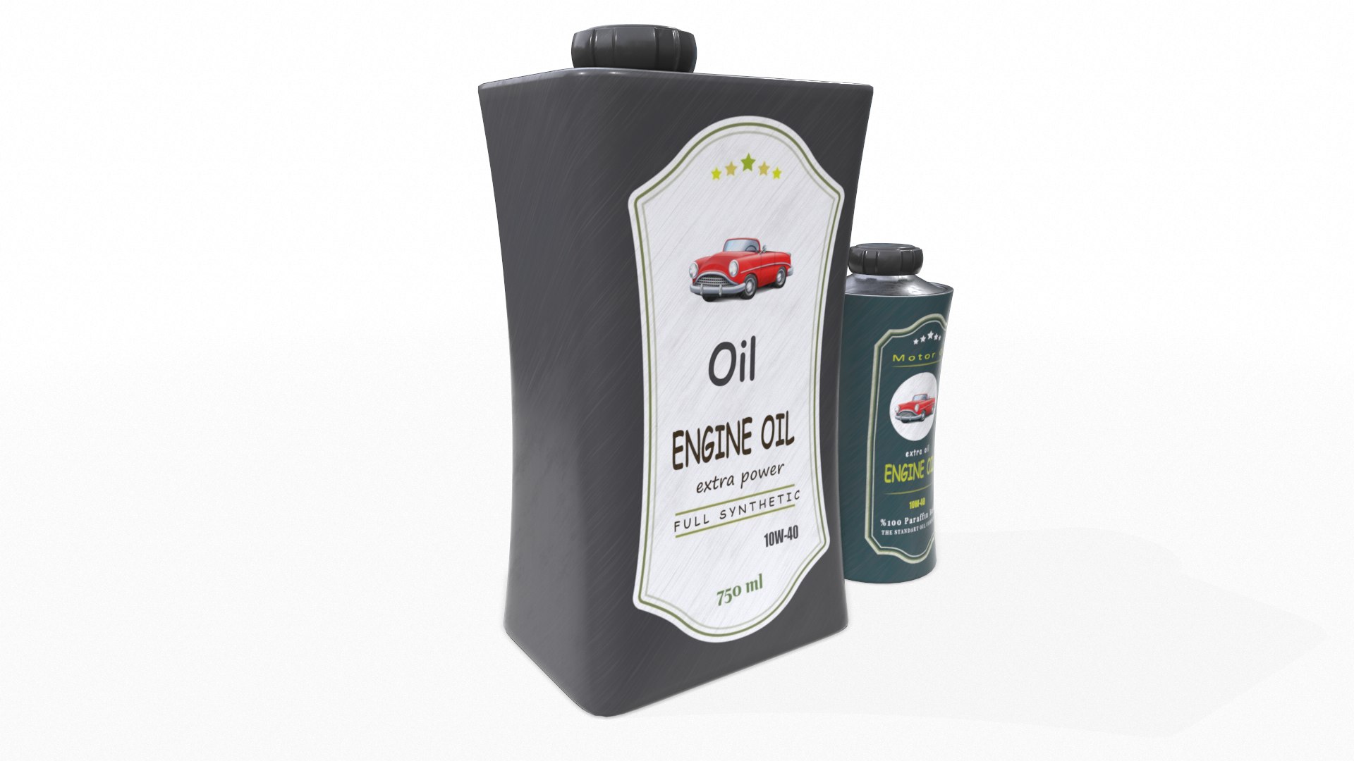 3D Cartoon Oil Can Model - TurboSquid 1776806