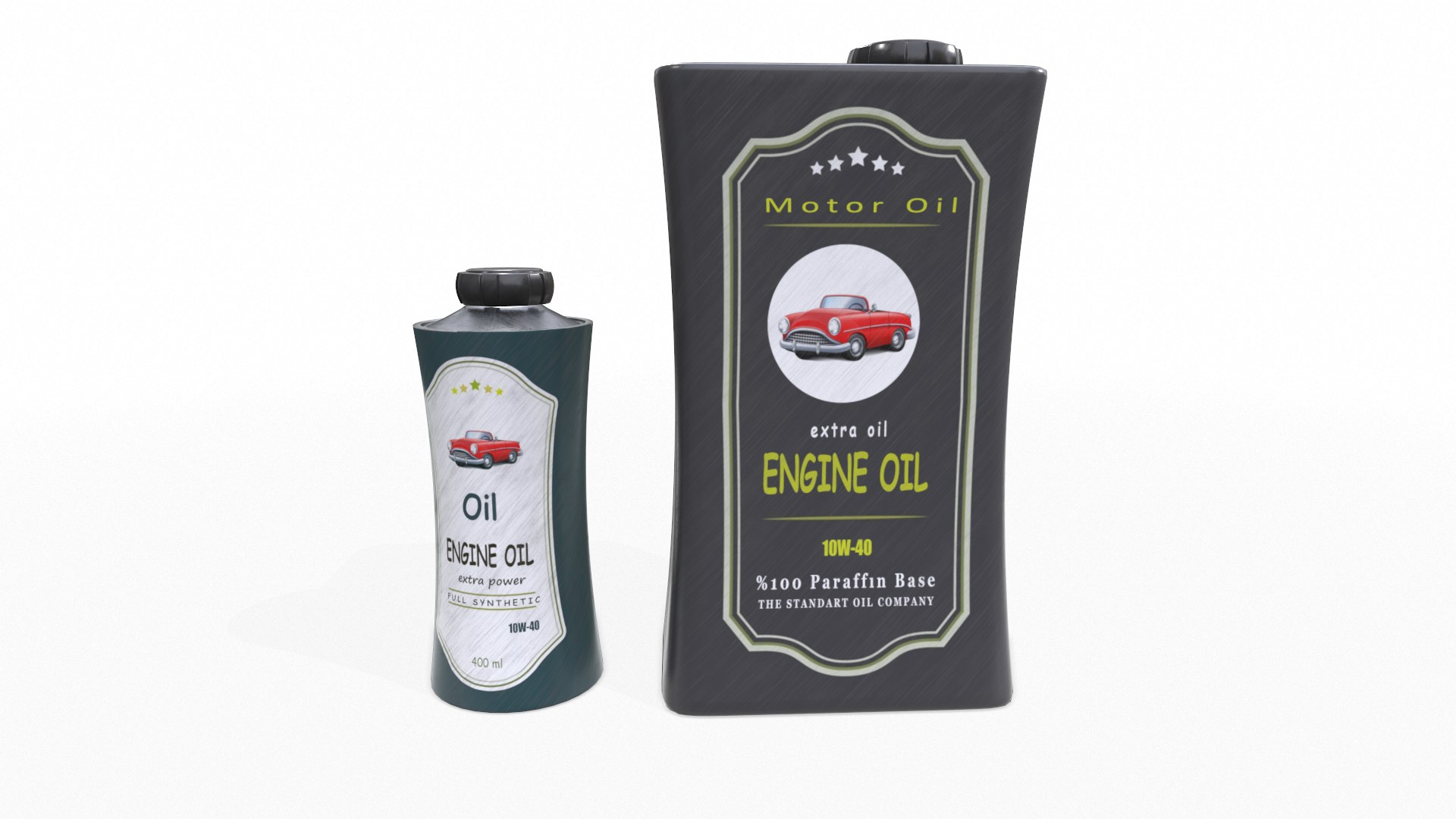 3D Cartoon Oil Can Model - TurboSquid 1776806