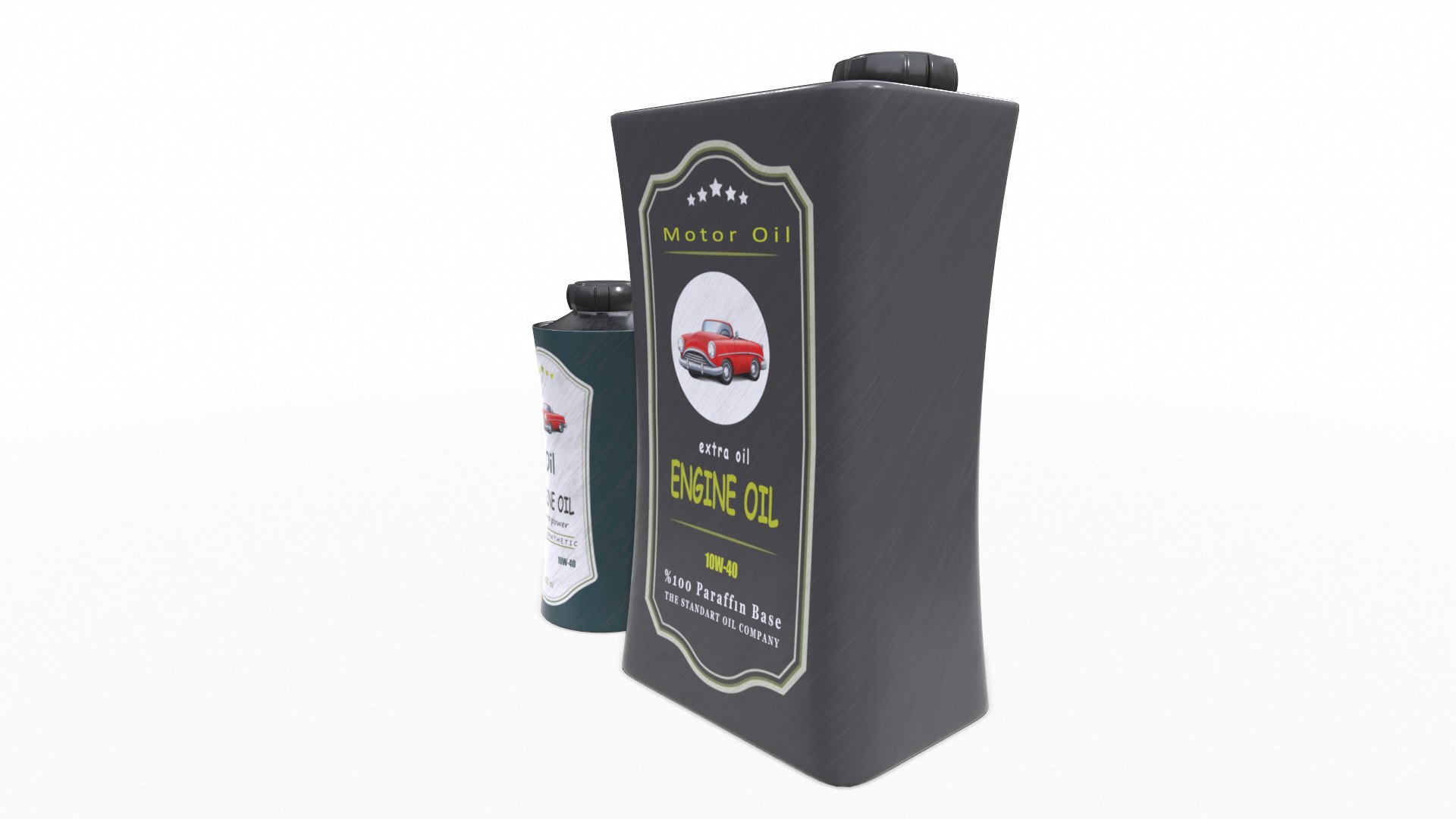 3D Cartoon Oil Can Model - TurboSquid 1776806