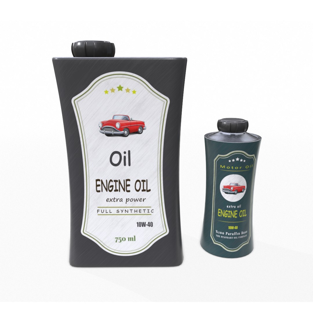 3D Cartoon Oil Can Model - TurboSquid 1776806