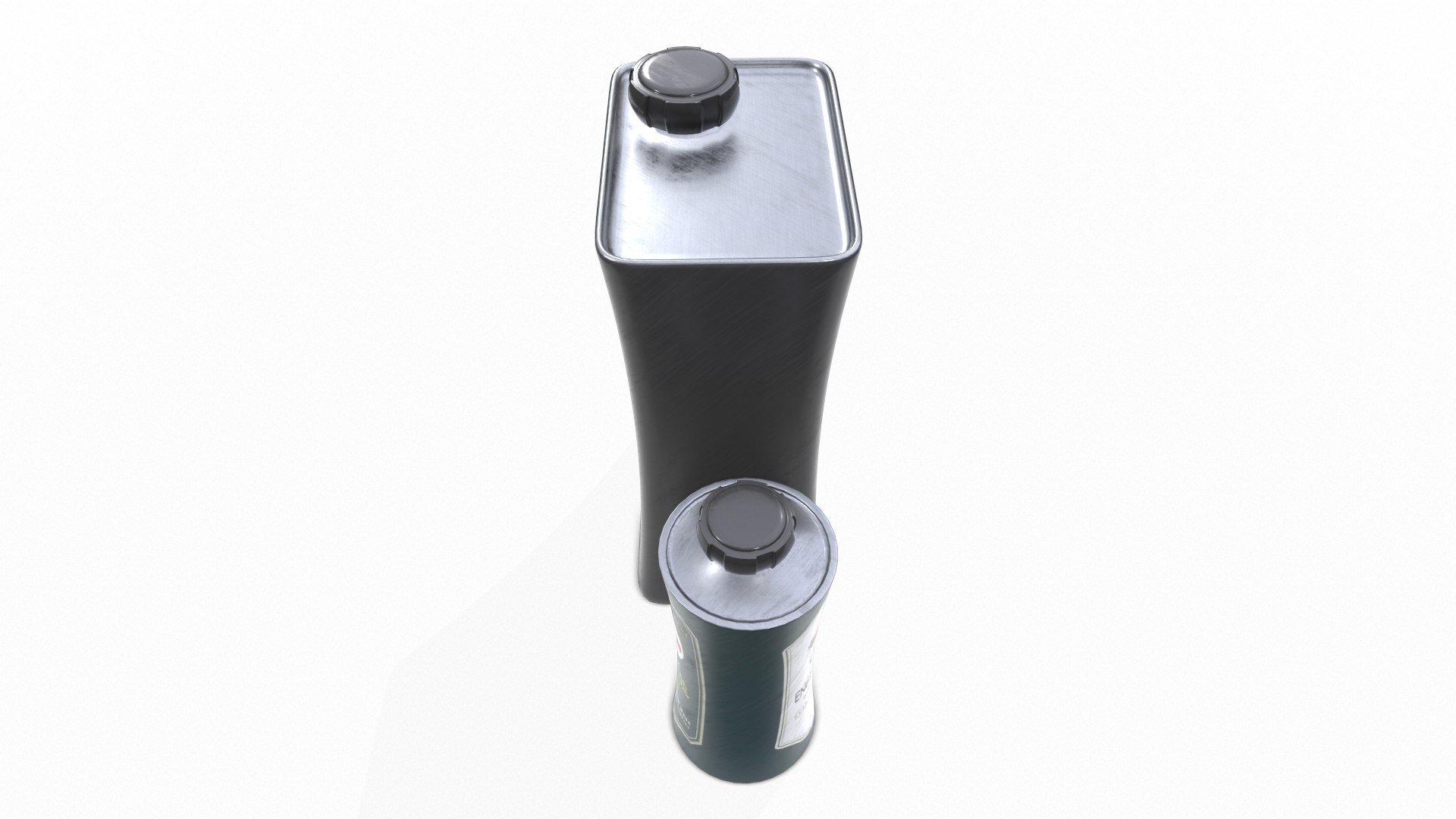 3D Cartoon Oil Can Model - TurboSquid 1776806