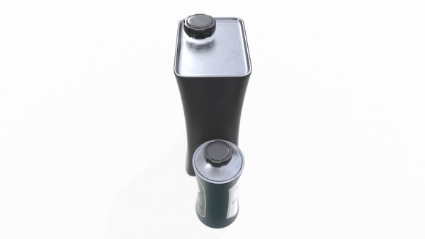 3D Cartoon Oil Can model - TurboSquid 1776806