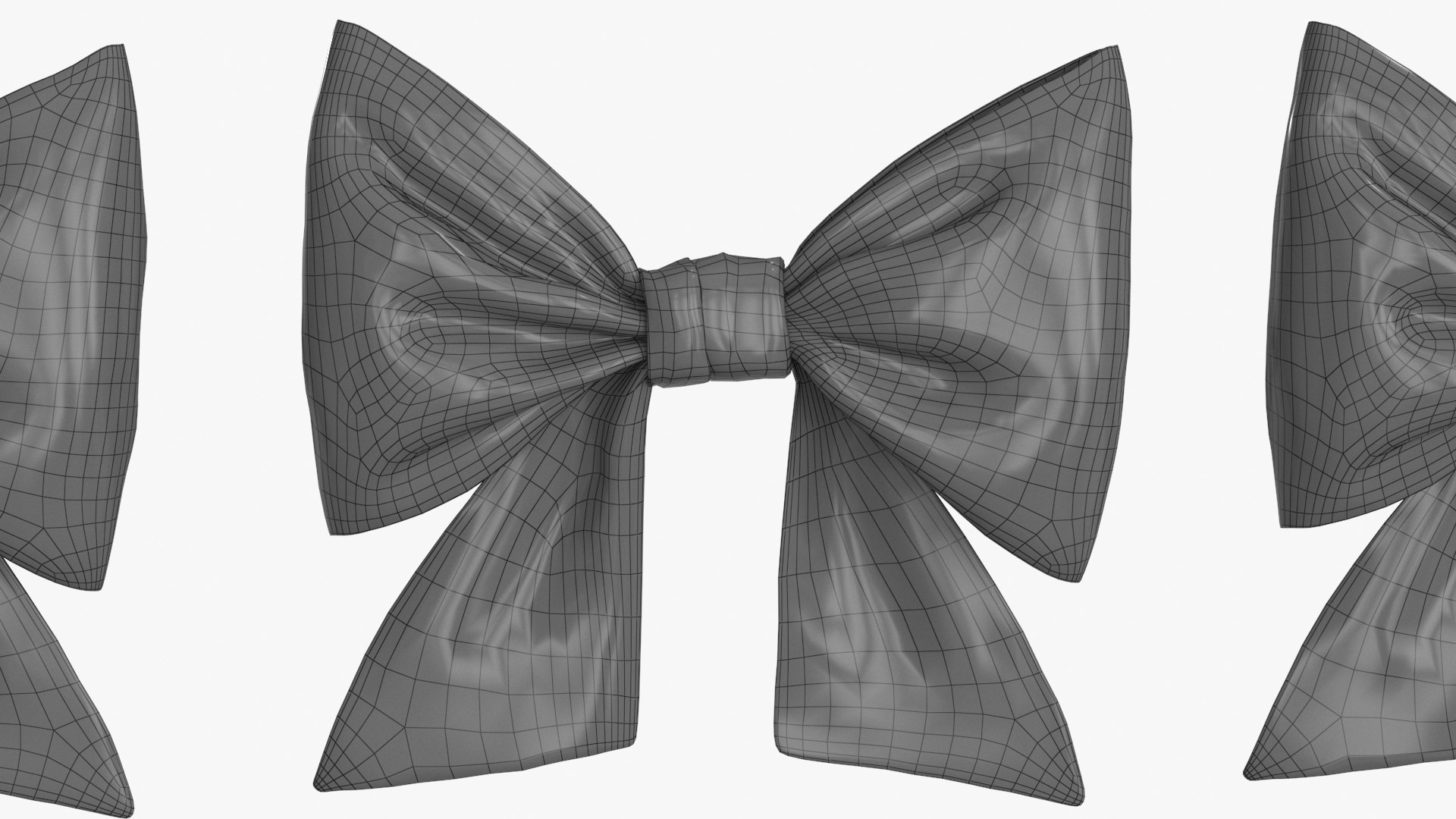 3D Gift Bow 3 Colors V1 Model - TurboSquid 2255212