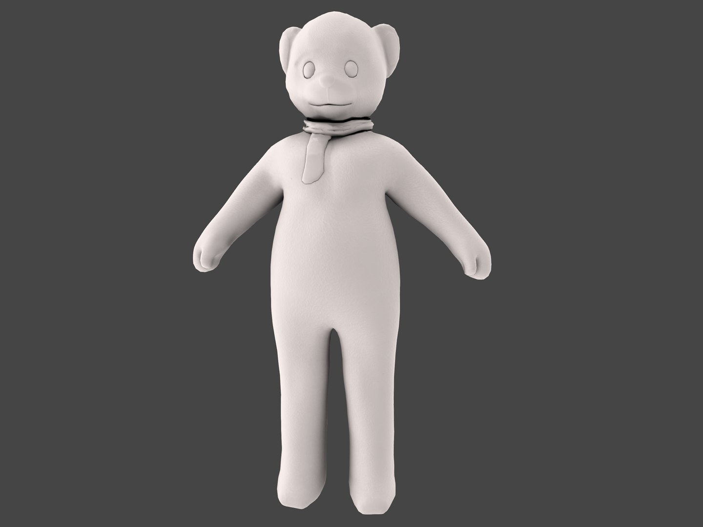 Humansize Rigged Teddy Bear 3D - TurboSquid 1505994