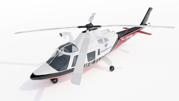 3d agusta a109 model