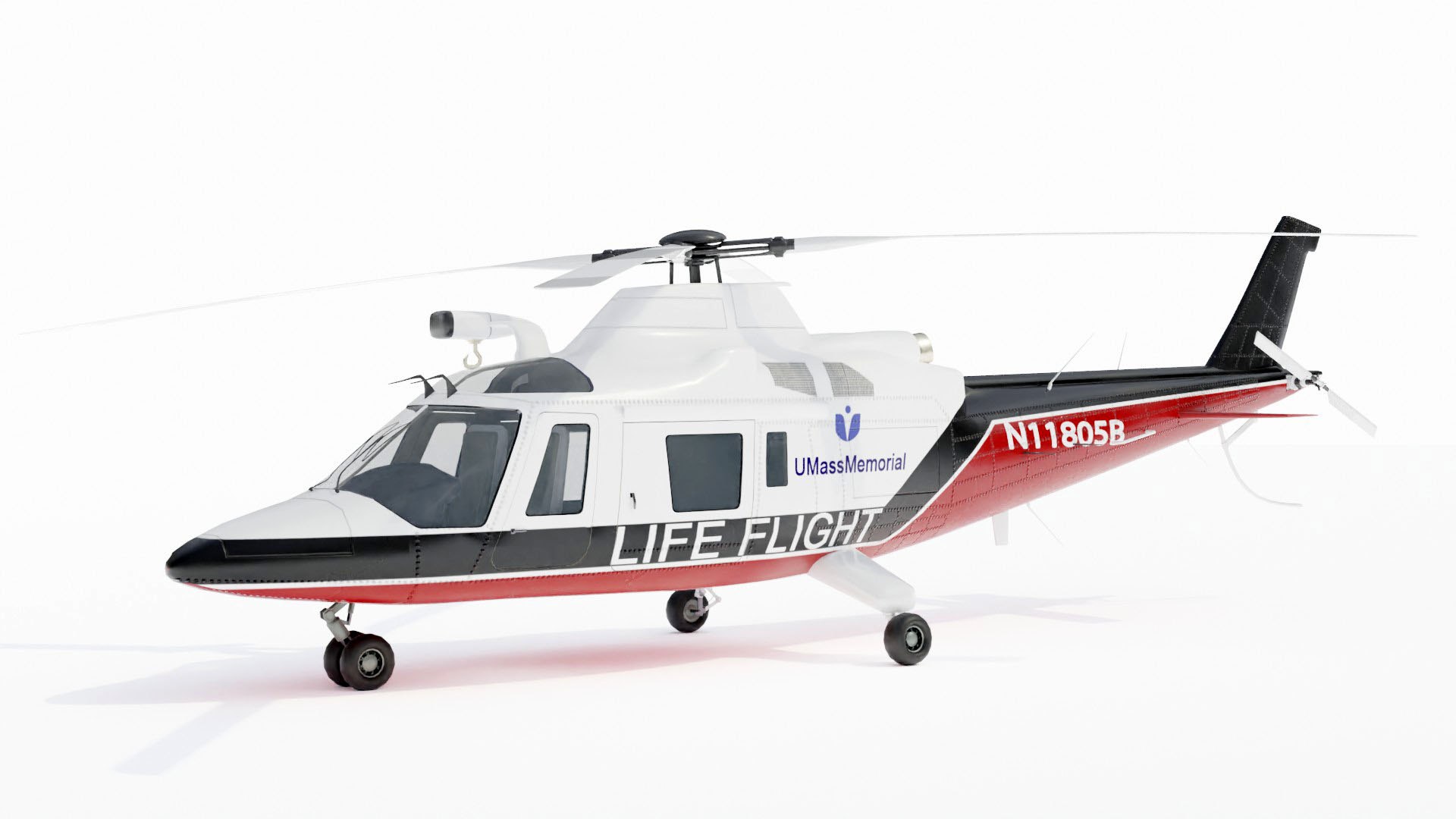 3d Agusta A109 Model