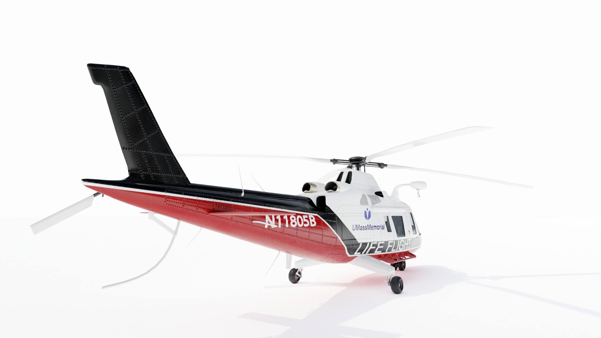 3d Agusta A109 Model
