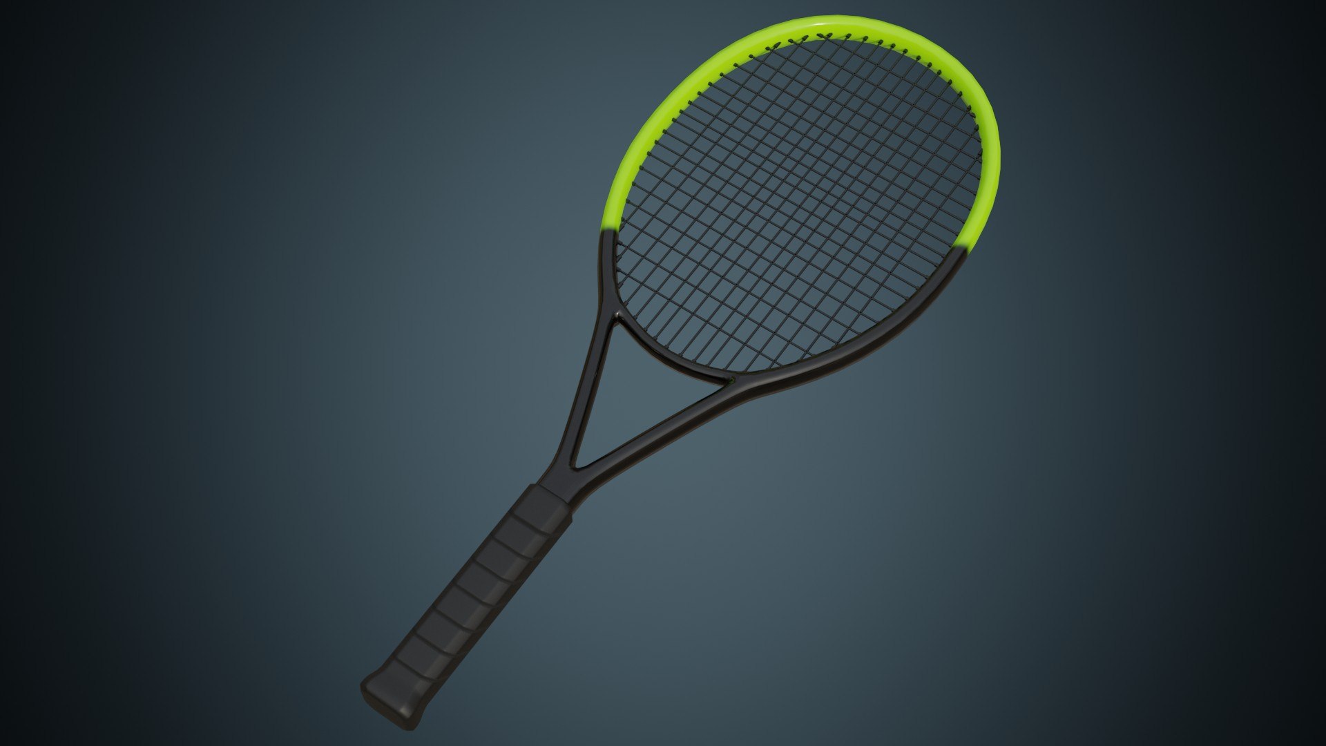 Tennis Racquet 1A 3D Model - TurboSquid 2005855