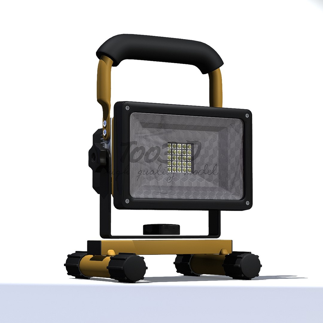 work light 3d obj