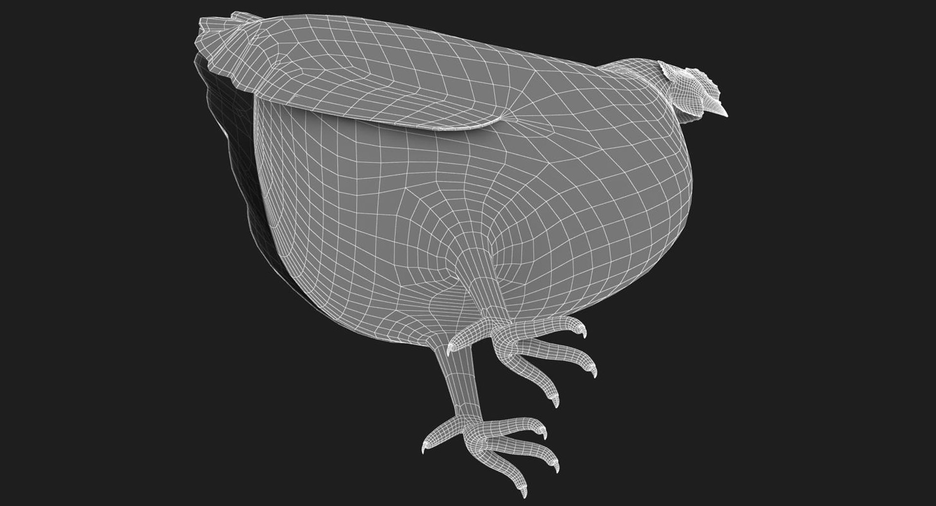 3D realistic hen model - TurboSquid 1151955