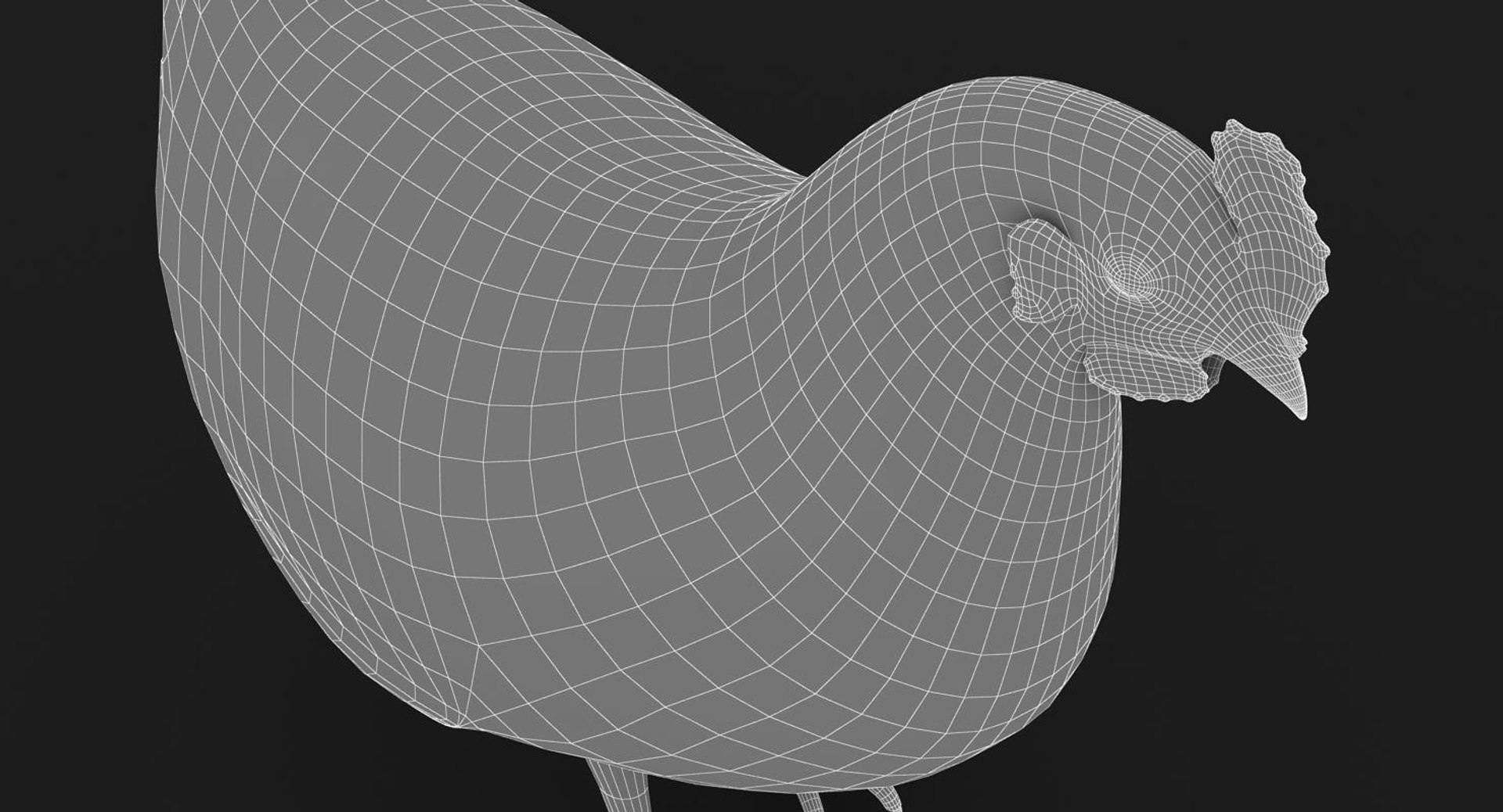 3D realistic hen model - TurboSquid 1151955