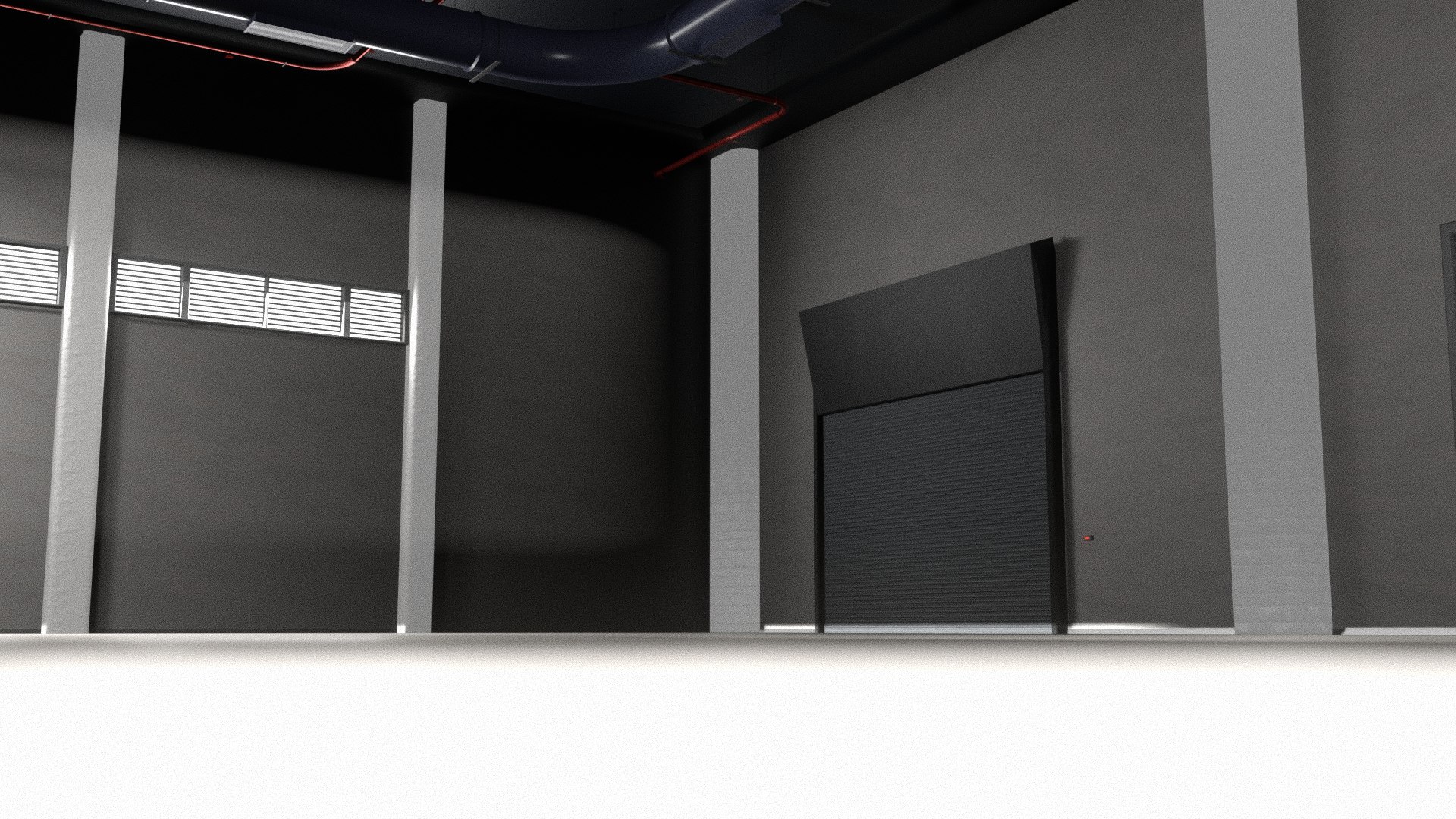 GARAGE Car Studio Interior Warehouse 3D Model - TurboSquid 2022489
