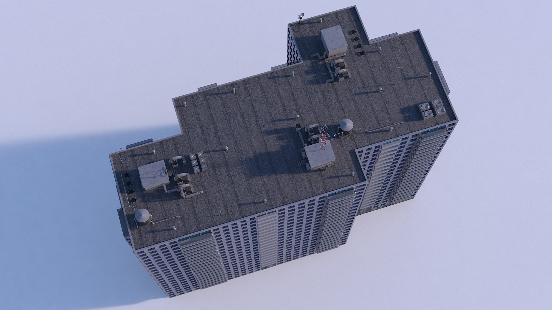 Skyscraper building 20 3D model - TurboSquid 1531875