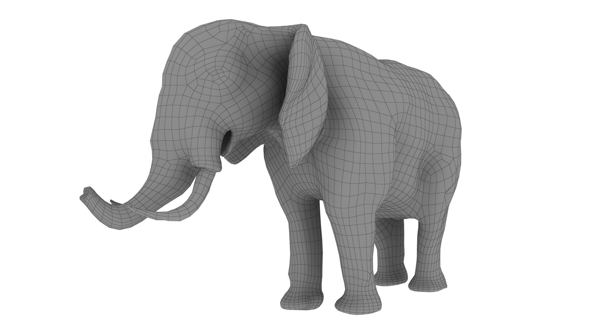 Realistic elephant model - TurboSquid 1423773