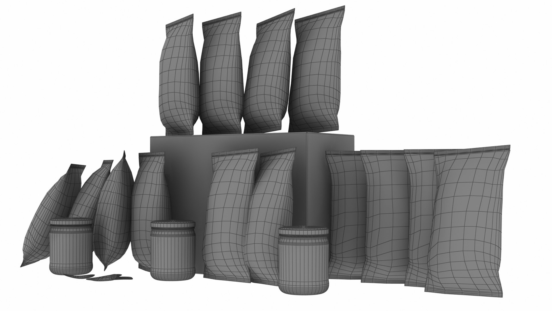 3D Ruffles 19 In 1 Model - TurboSquid 2297451