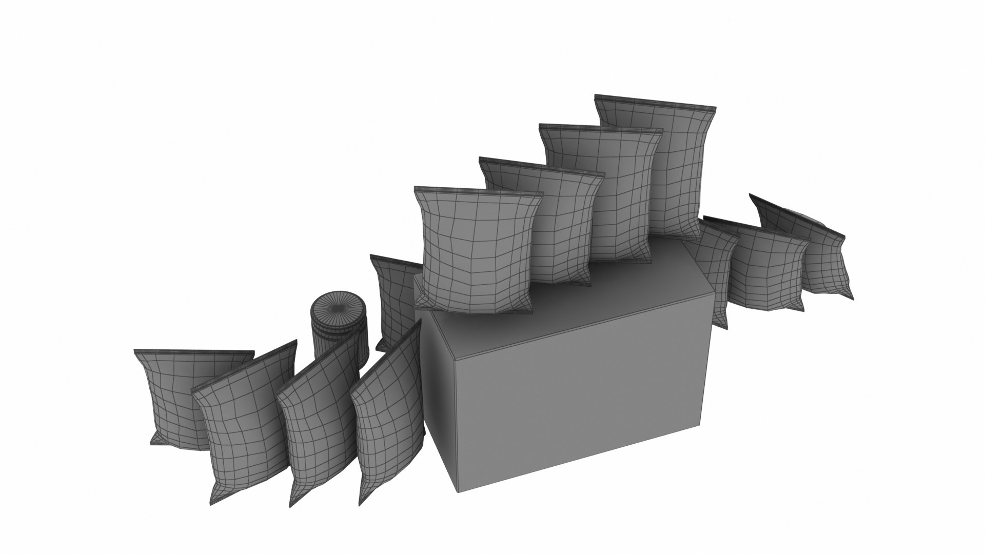 3D Ruffles 19 In 1 Model - TurboSquid 2297451